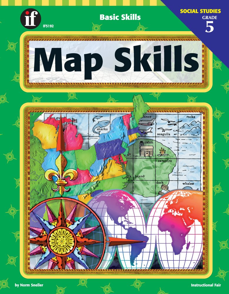 Amazon.com: Map Skills, Grade 5 (Basic Skills): 9781568226408: Sneller ...