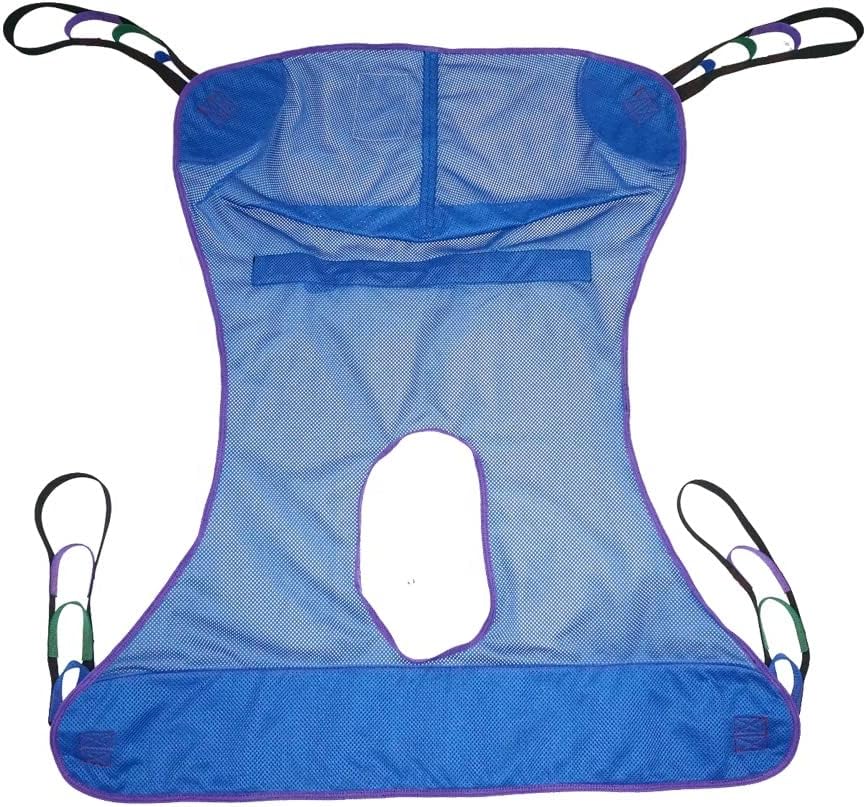 Amazon.com: Patient Aid Full Body Mesh Commode Patient Lift Sling, 95 ...