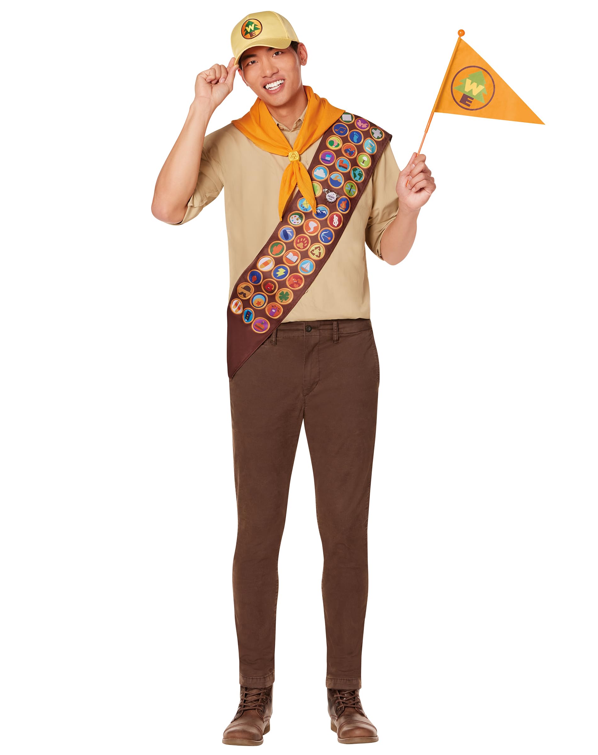 Spirit Halloween Up - Kit de disfraz de Russell para adultos, con ...