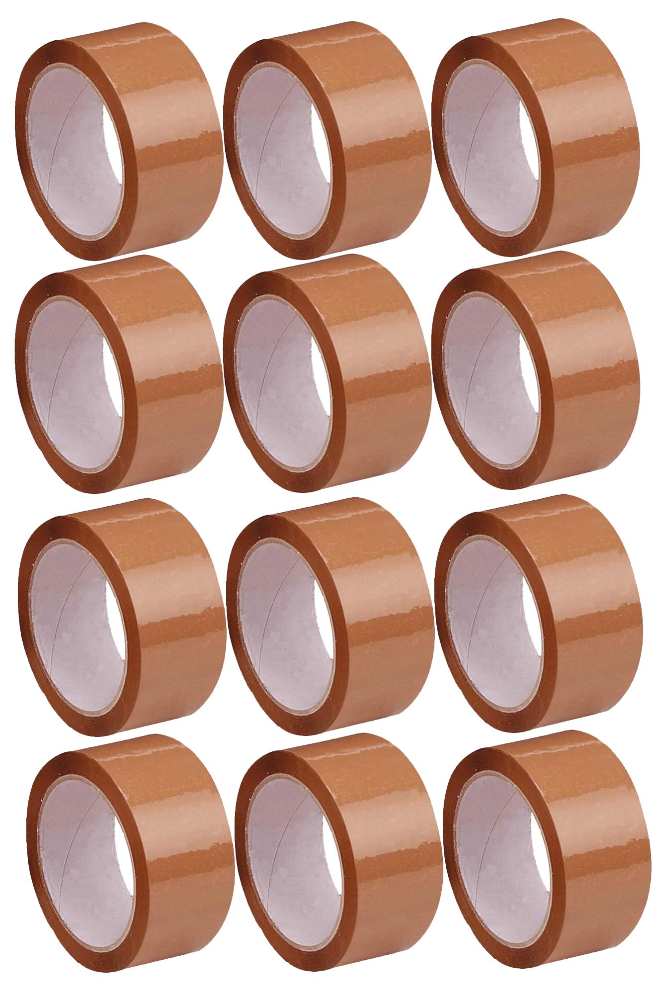 D-fix® Packing Brown Tape, (2inch, 65Mtr) Per Roll, 12 Rolls, for ...