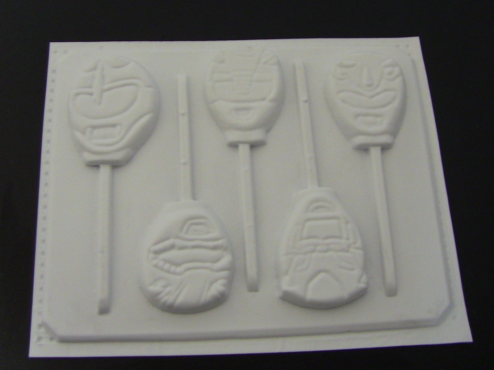 Amazon.com: Power Ranger Face Hard Candy Lollipop Mold : Home & Kitchen