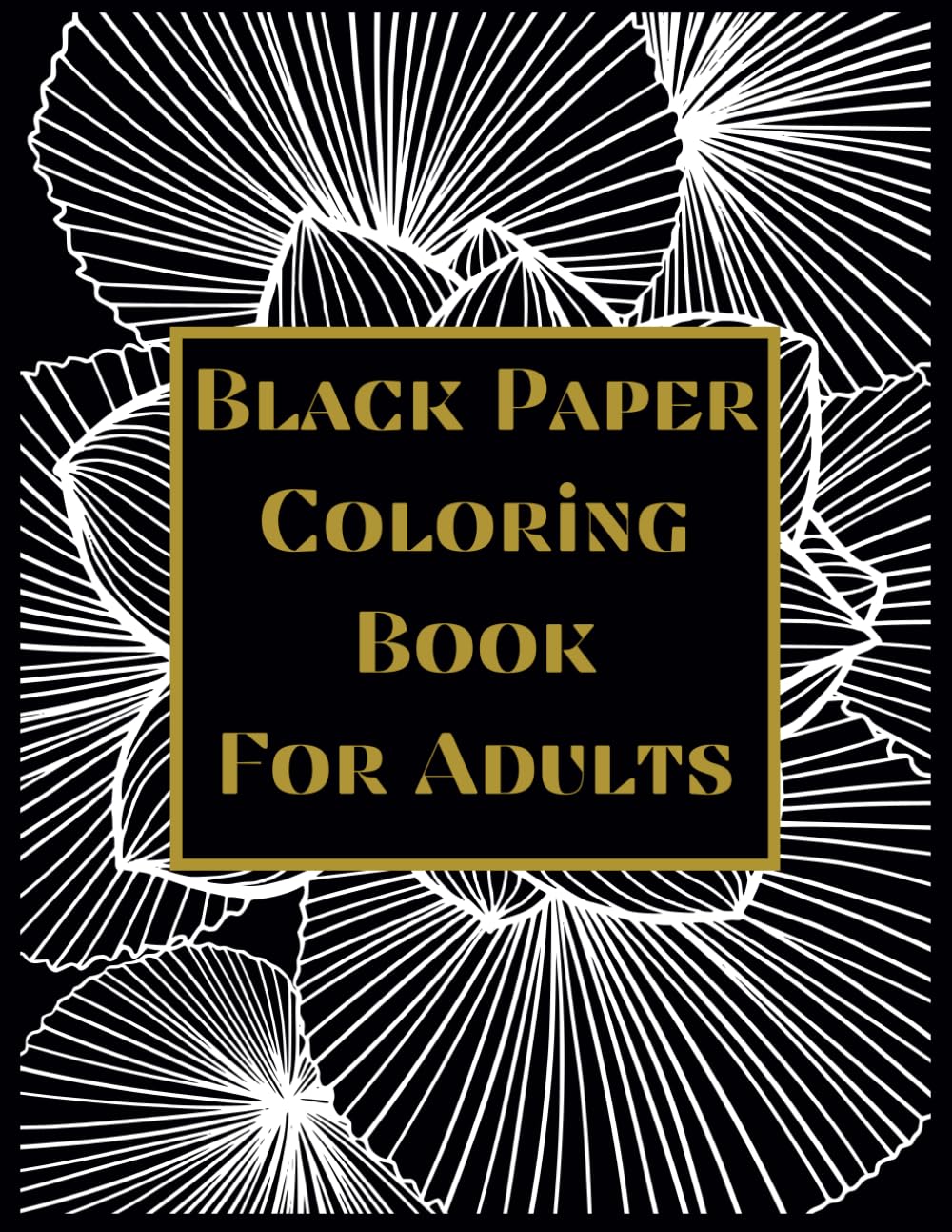 Amazon.com: Black paper coloring book: For adults: 9798322483618 ...