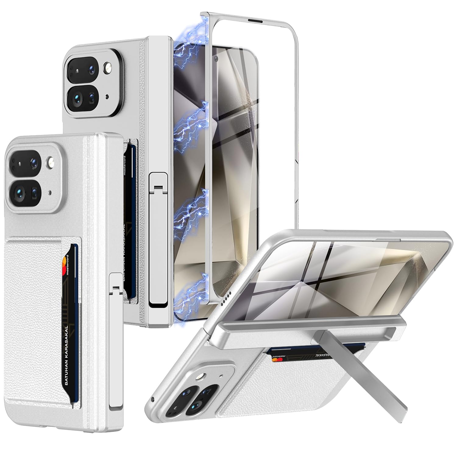 Amazon.com: Miimall Cases for Pixel 9 Fold 5g Case with Kickstand ...