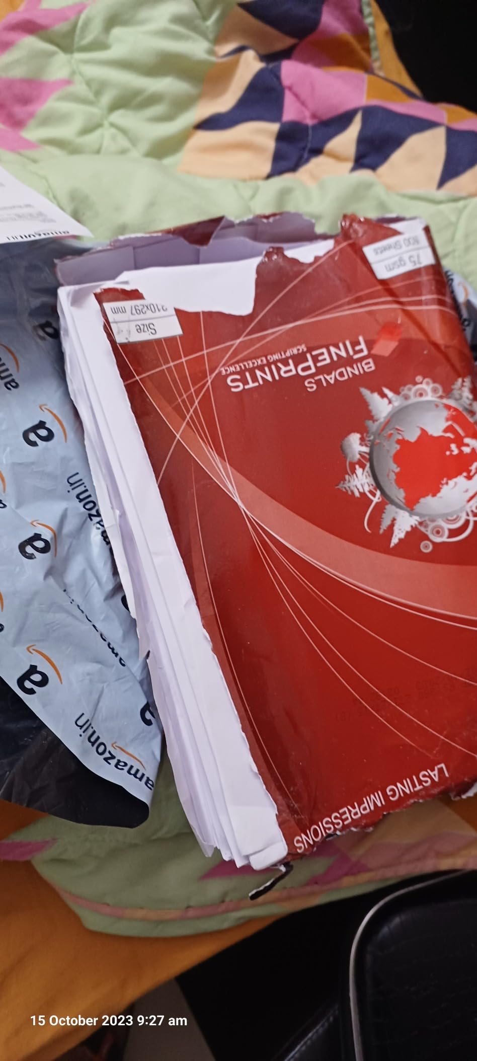 BINDALS Copier Paper A4 paper 500 sheets 75 gsm 1 Ream : Amazon.in ...