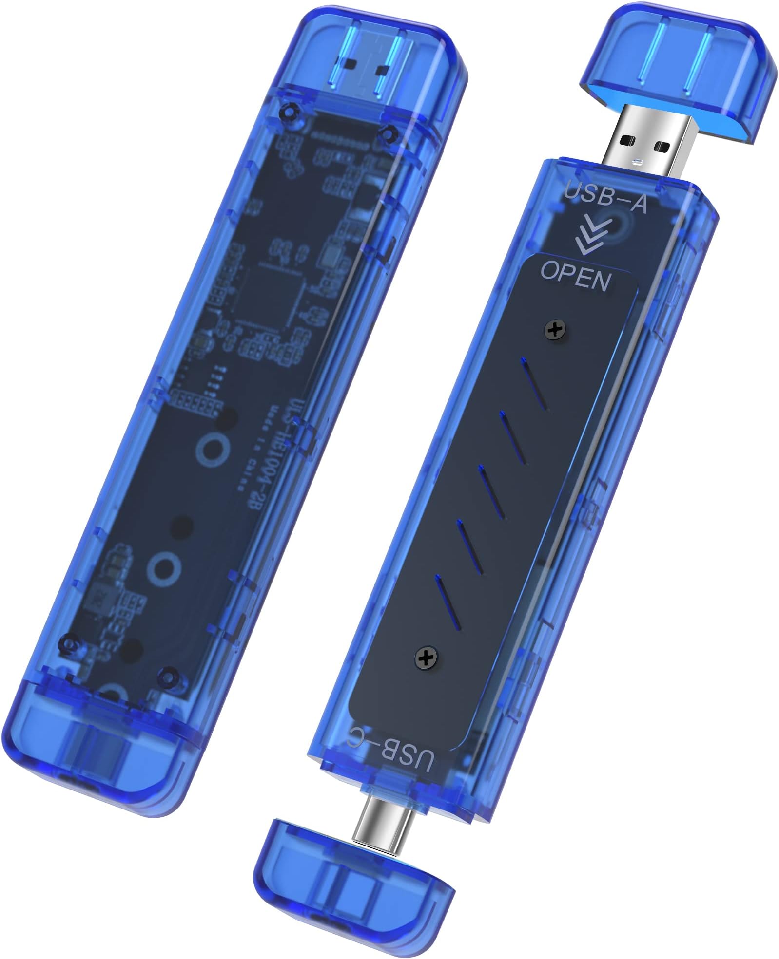 Amazon.com: ORICO M.2 NVMe SATA SSD Enclosure Adapter, Tool Free USB C ...