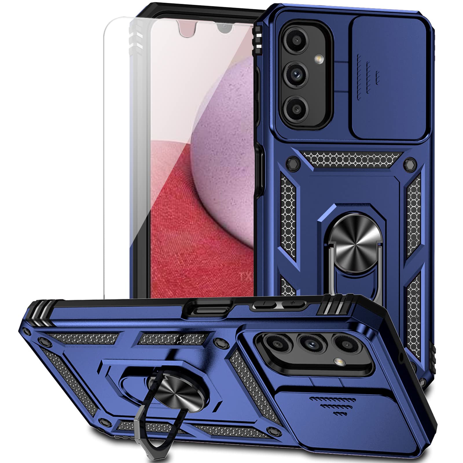 Amazon.com: for Samsung Galaxy A14 5G Case with Slide Camera Cover HD ...