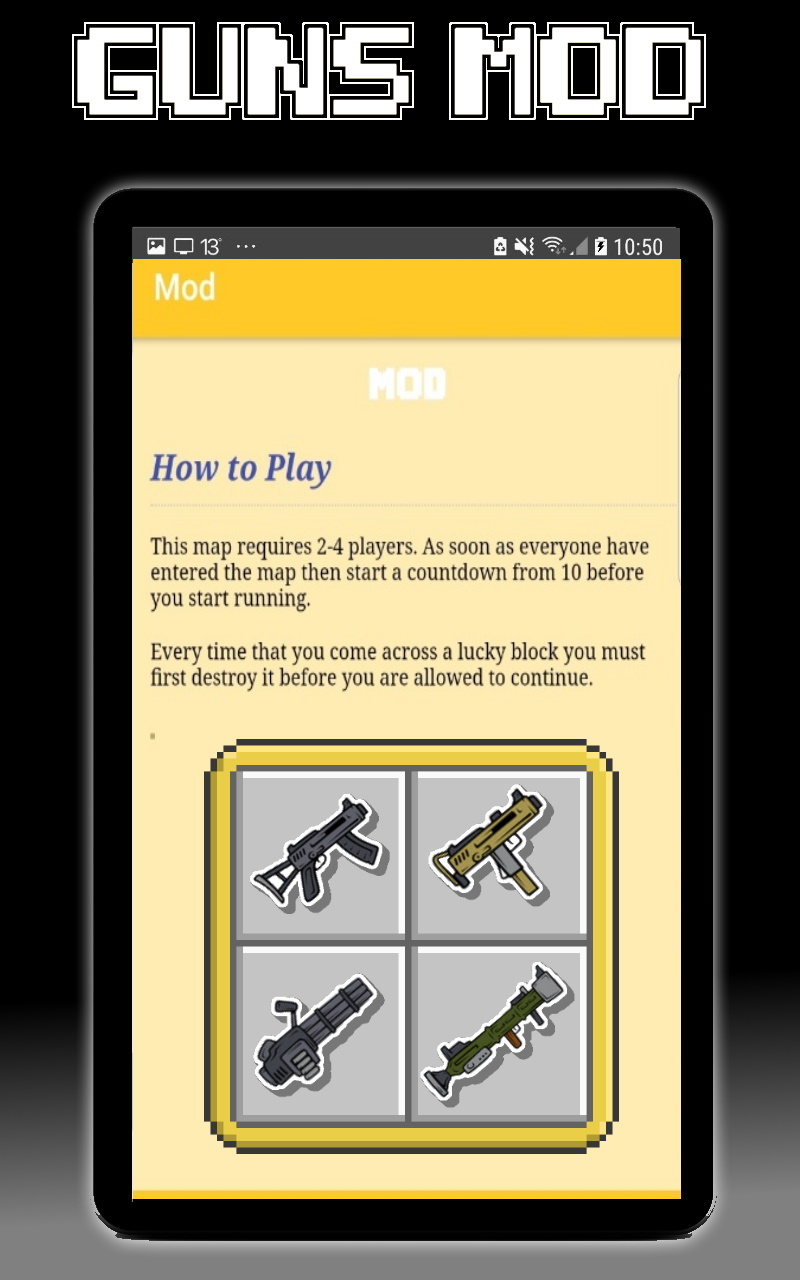Guns MOD - App on Amazon Appstore