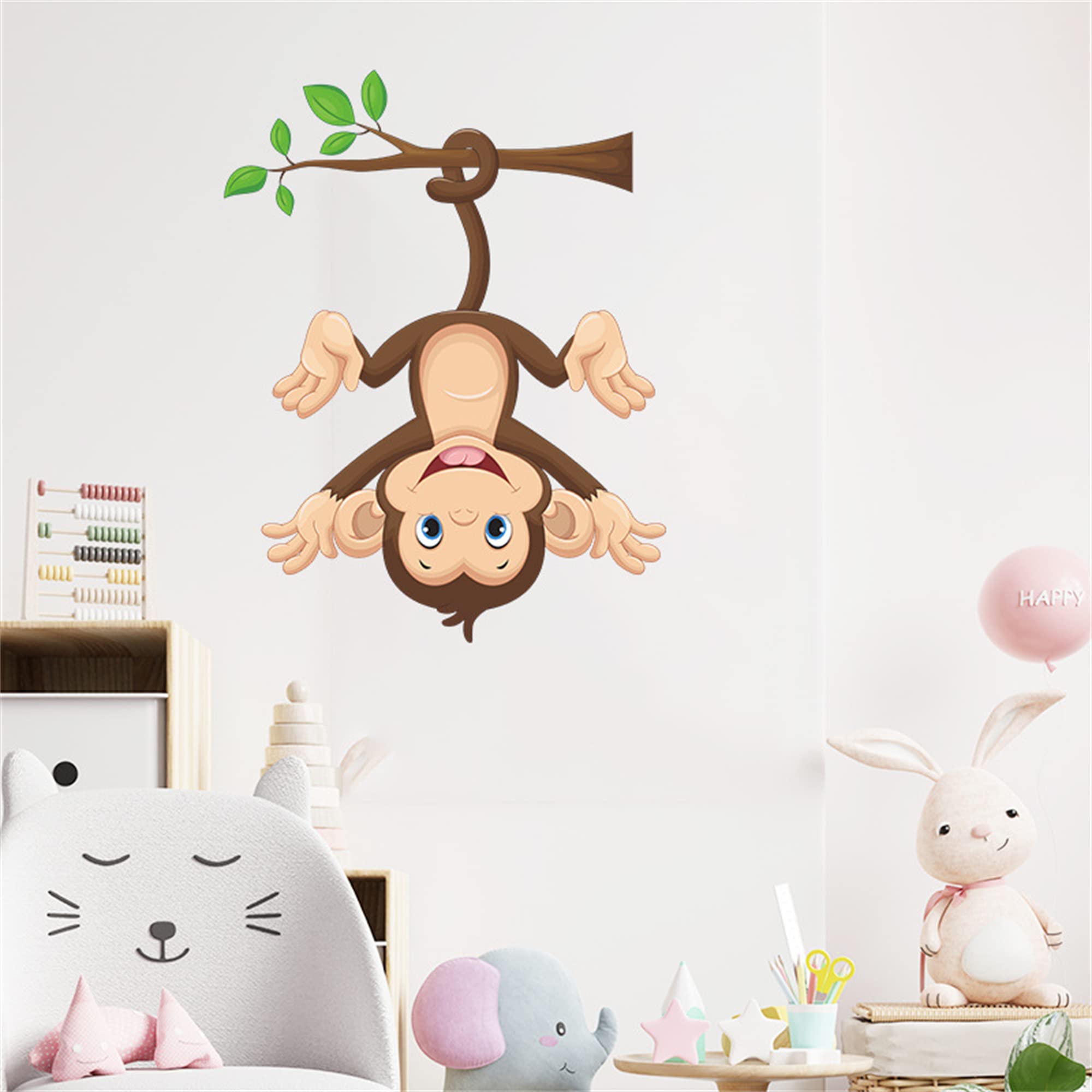 Amazon.com: ROFARSO Colorful Cute Cartoon Wall Sticker for Kid ...