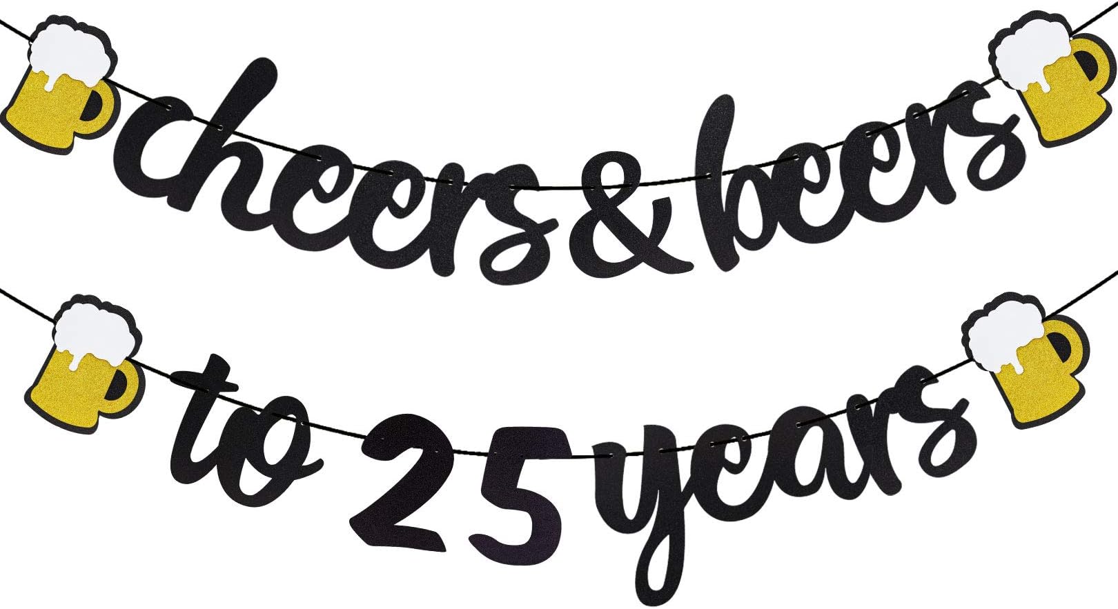 Amazon.com: Quarter Life Crisis Banner for 25th Birthday Party ...