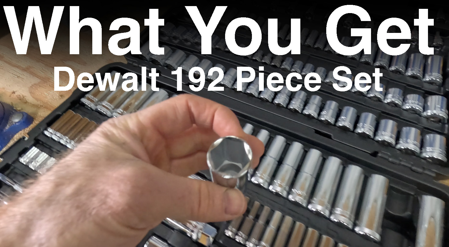 Watch WHAT YOU GET Dewalt 192-Piece Socket Set on Amazon Live