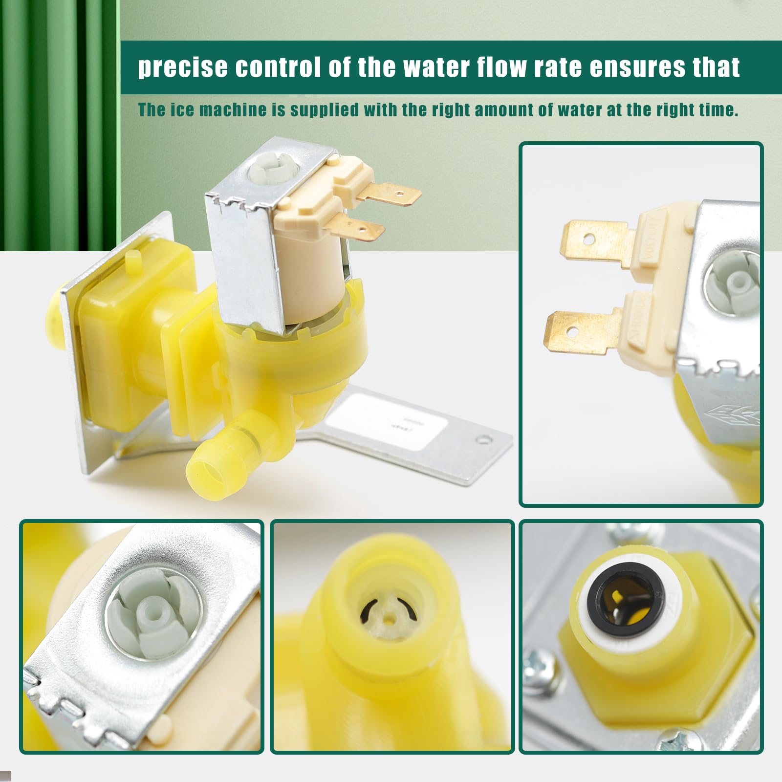 Snapklik.com : 000009120 Water Inlet Valve Assembly Replacement For ...