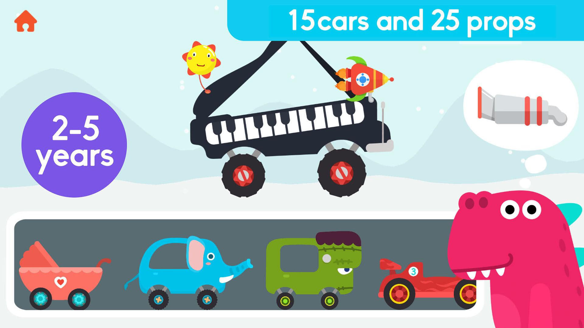 Yamo Travel - Car Driving & Racing Games For Kids - Monster Truck ...