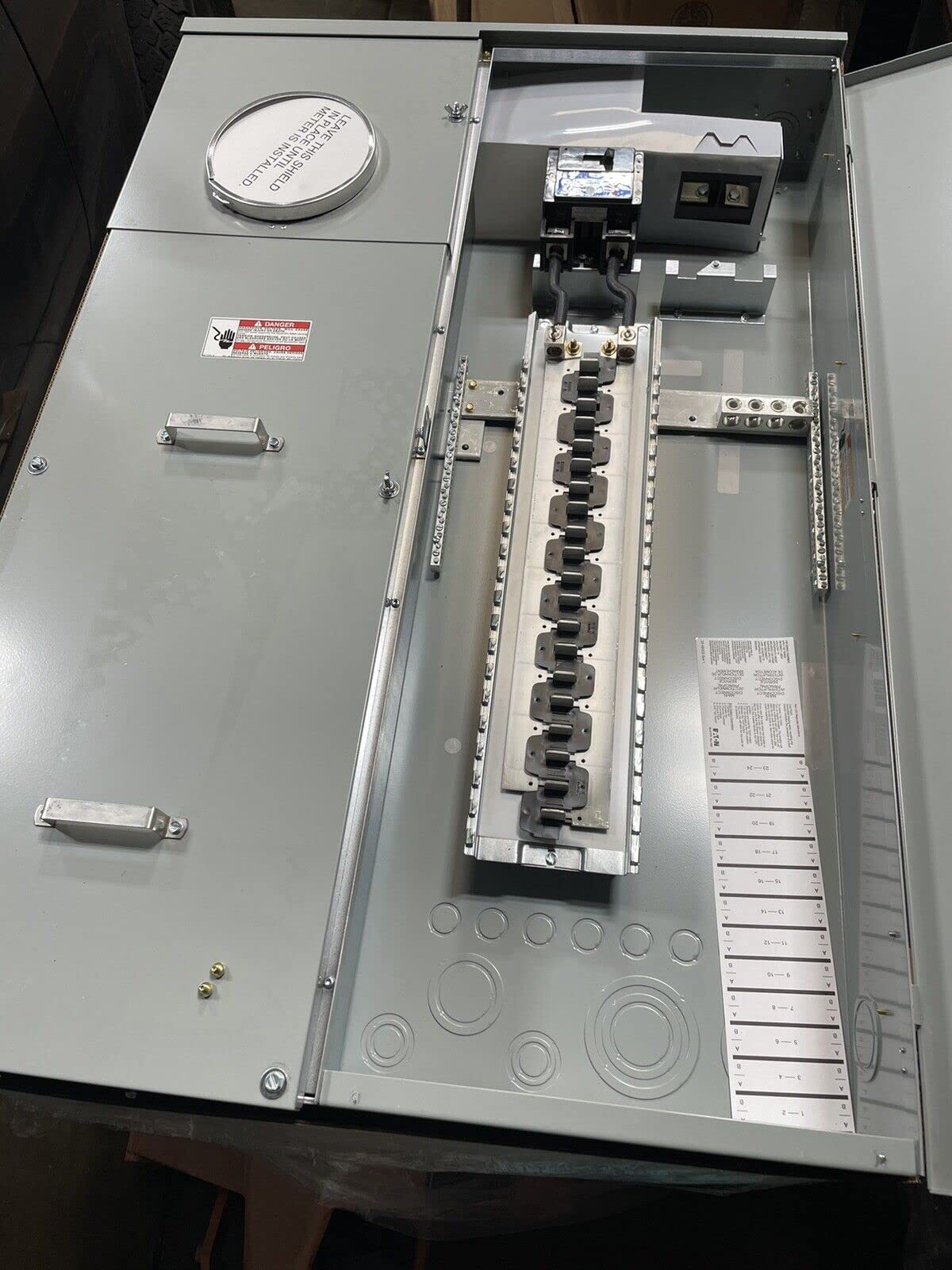 400 Amp Breaker Box PANELBOARD SIEMENS, 400 AMP, 240V / 120V, MLO,