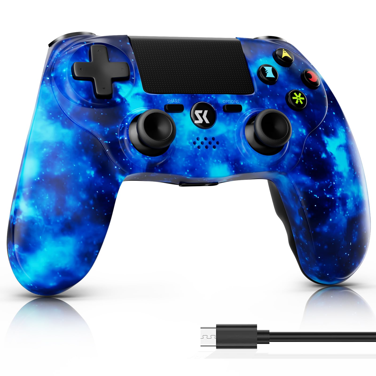 Amazon.com: Controller for PS4, Wireless Controller for Sony ...
