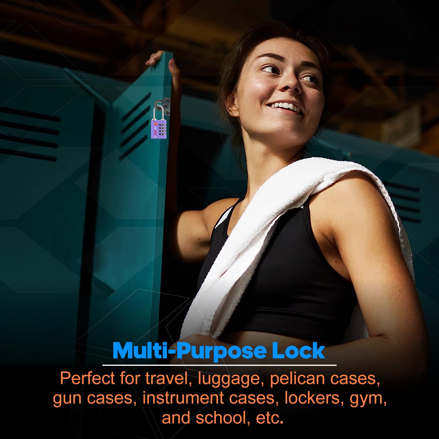 Snapklik.com : Forge Dual-Opening: Key Or Combination Access Lock, TSA ...
