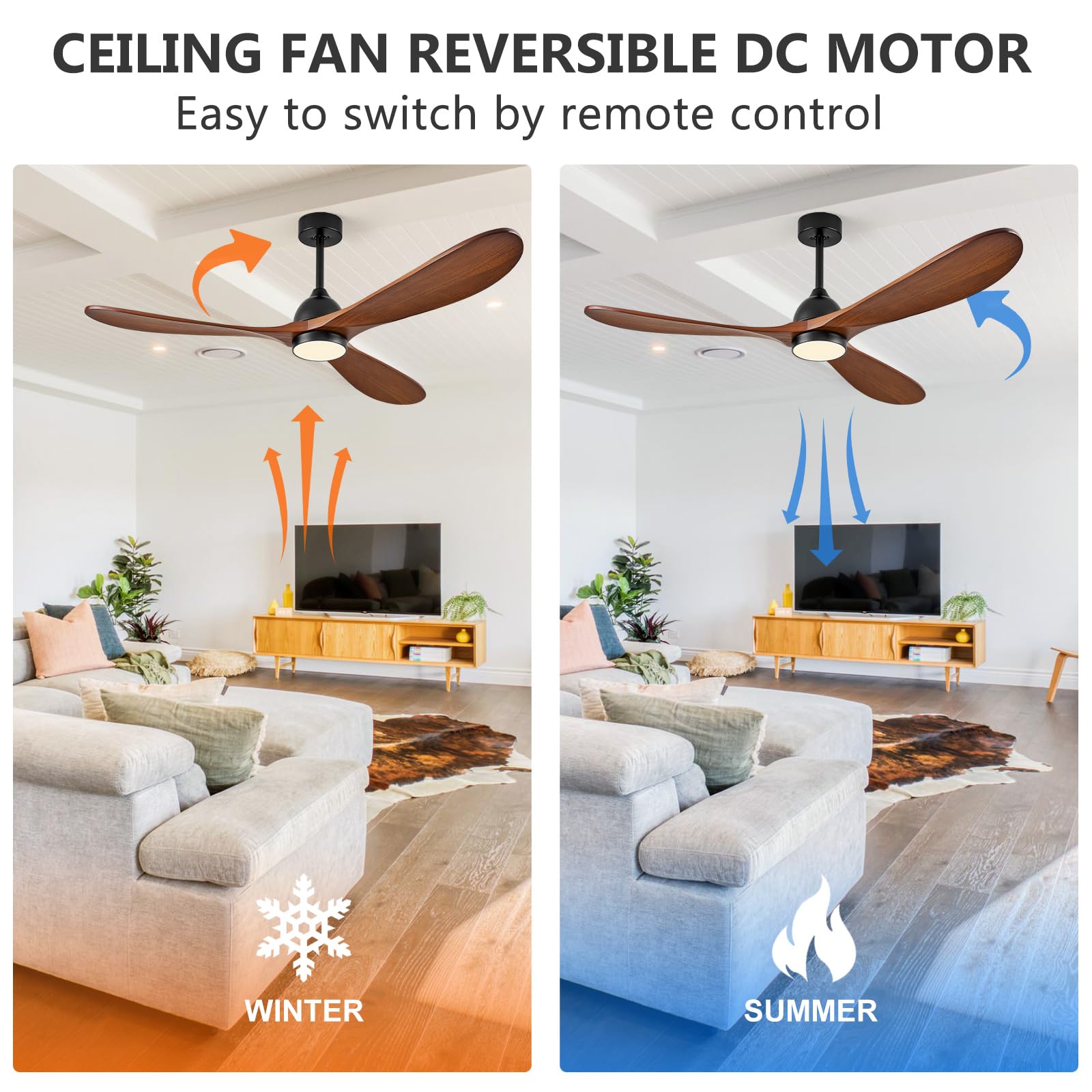 Snapklik.com : Eliora 54 Inch Outdoor Ceiling Fan, Outdoor Ceiling Fans ...