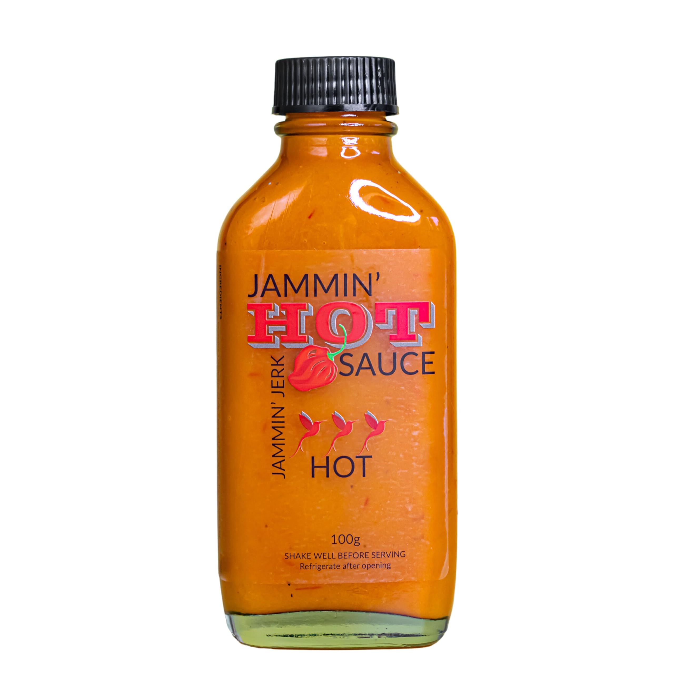 Jammin' JeRk Hot Sauce (100g) - Delicious Award-Winning Gourmet ...