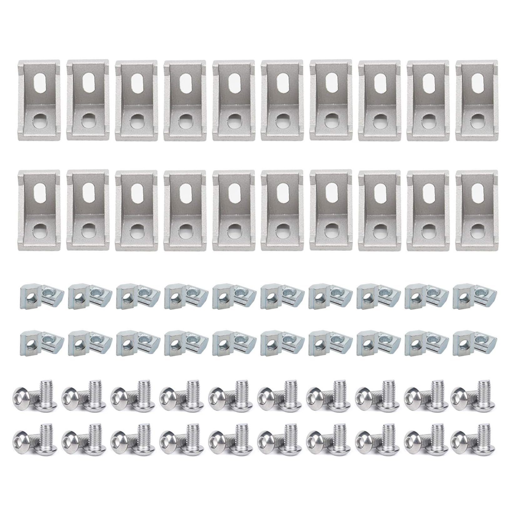 Amazon.com: BLCCLOY 2020 Series Aluminum Extrusion Profile Connectors ...