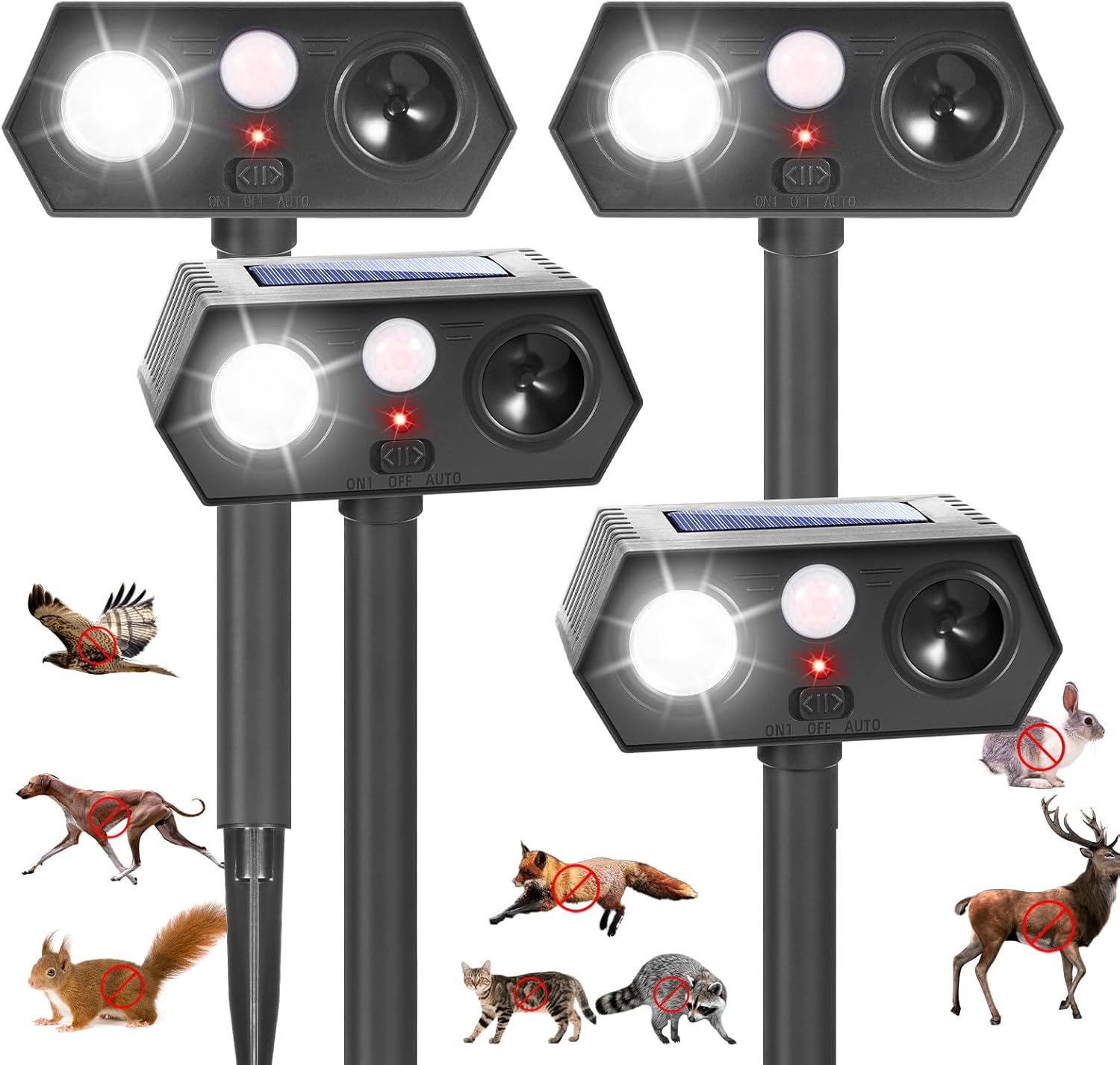 Amazon.com: 2026 Sonic Racoon Squirrel Fortress Pro Deer Repellent ...