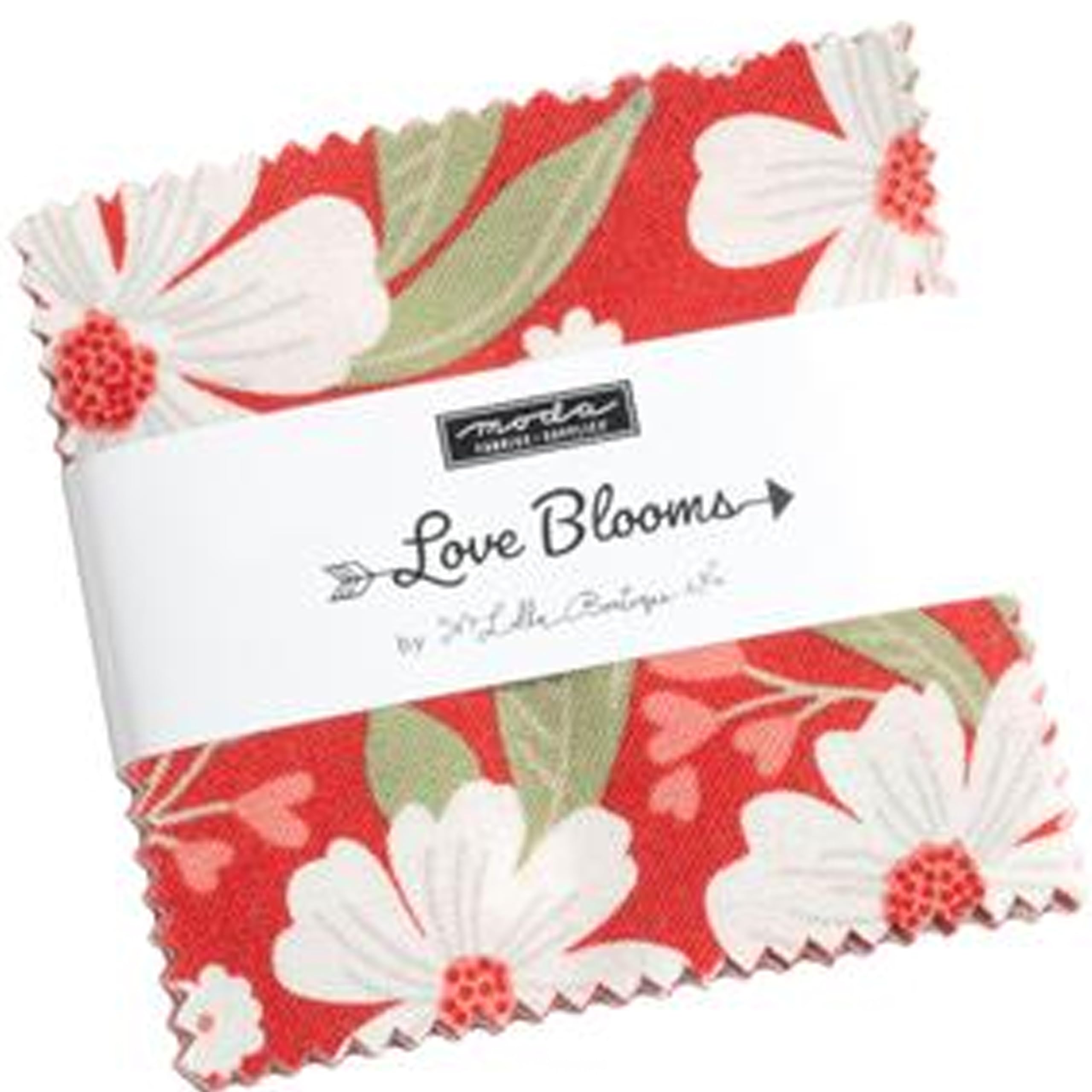 Amazon.com: Love Blooms Mini 2.5" Charm Pack by Lella Boutique for Moda ...