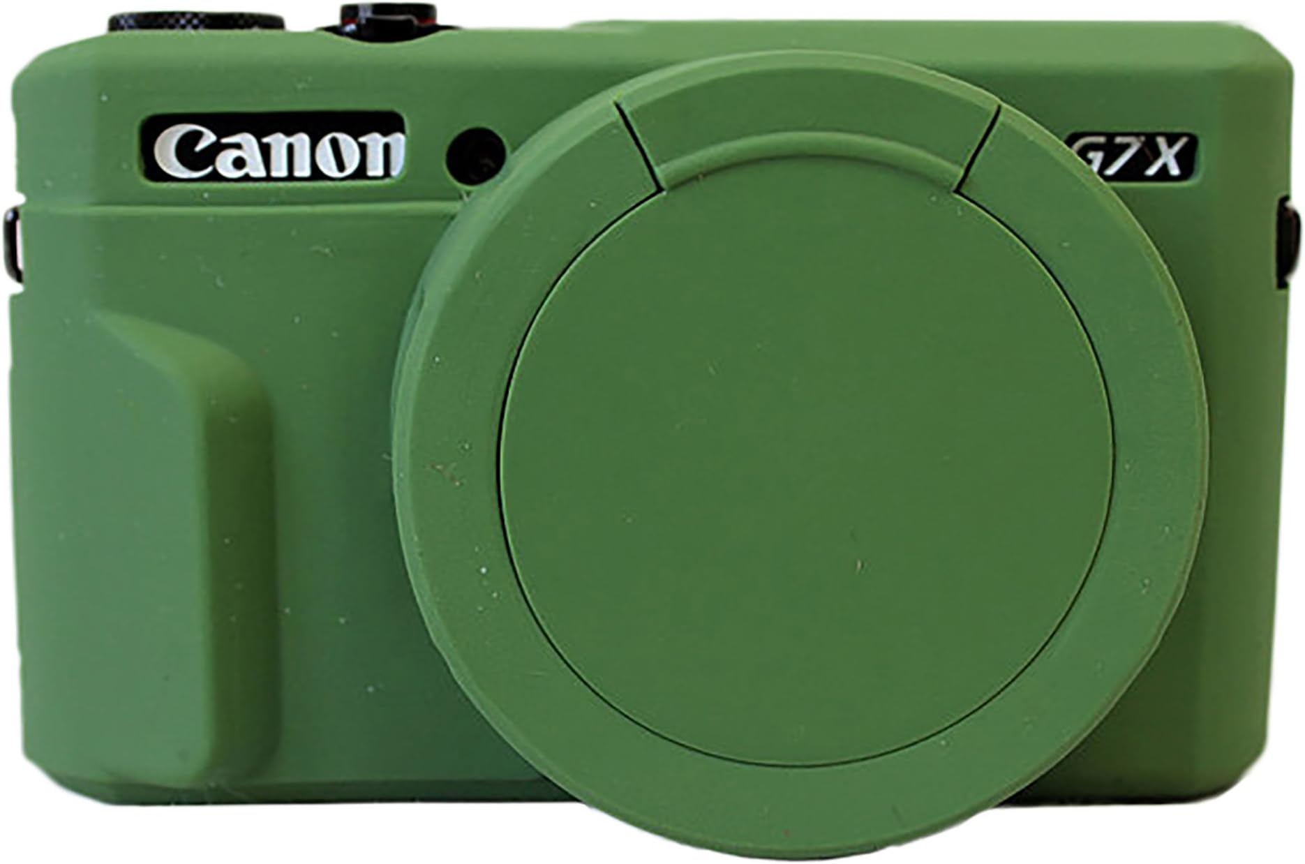 Amazon.com: Removable Lens Cover Silicone Gel Rubber Soft Camera Case ...