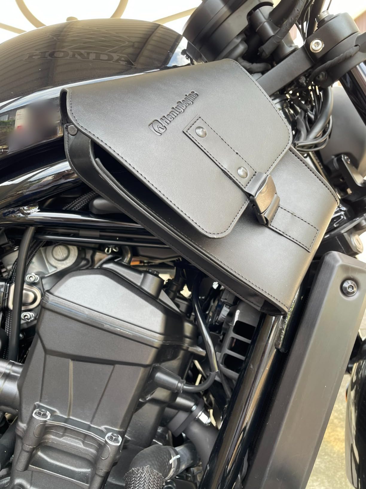 Amazon | ヘンリービギンズ(Henly Begins) デイトナ バイク用 フレームバッグ 1L CL250/レブル250専用 DHS ...