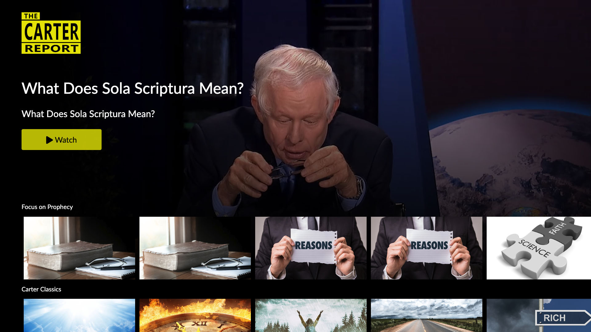 The Carter Report - App on Amazon Appstore