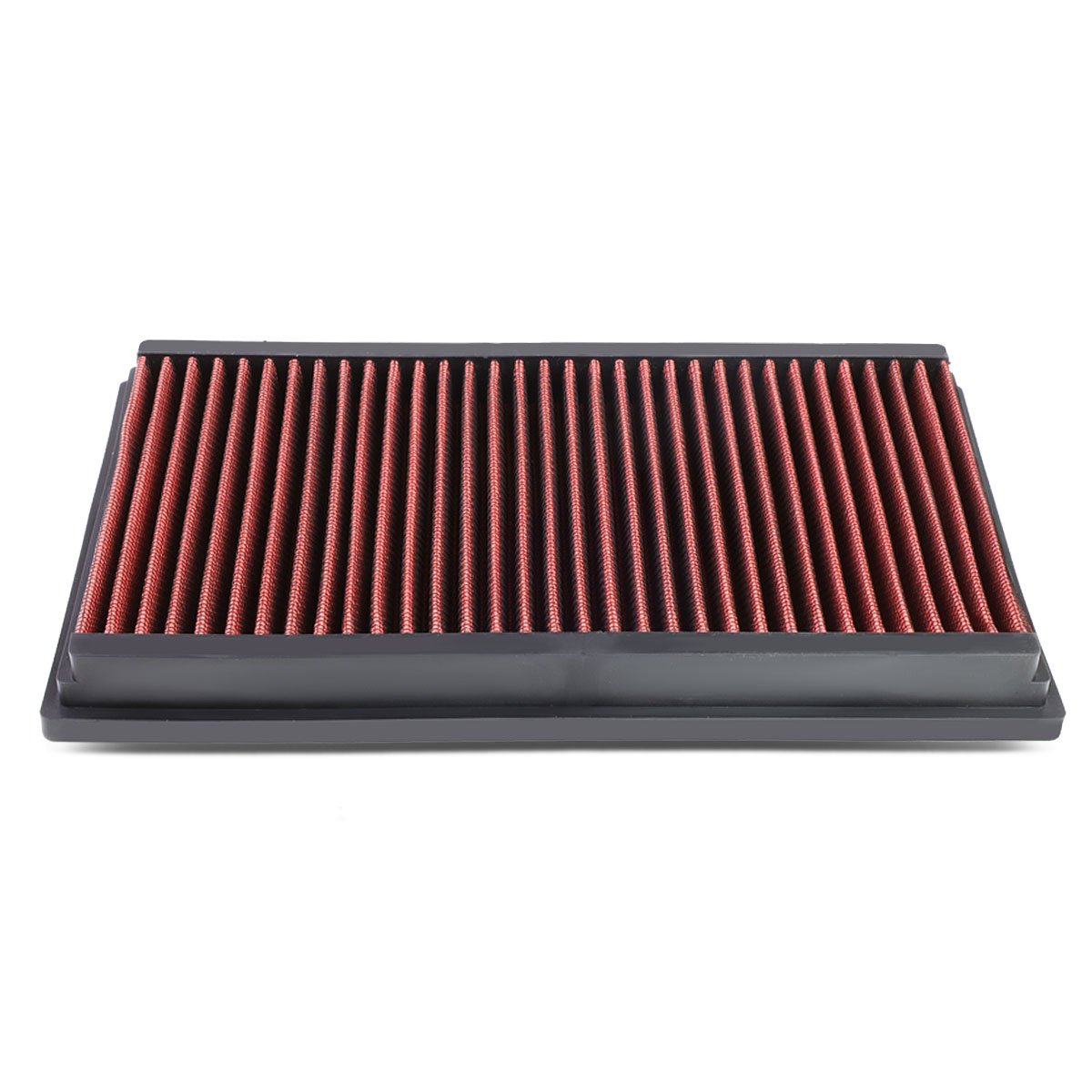 Amazon.com: DNA Motoring AFPN-042-RD Washable Drop In Panel Air Filter ...