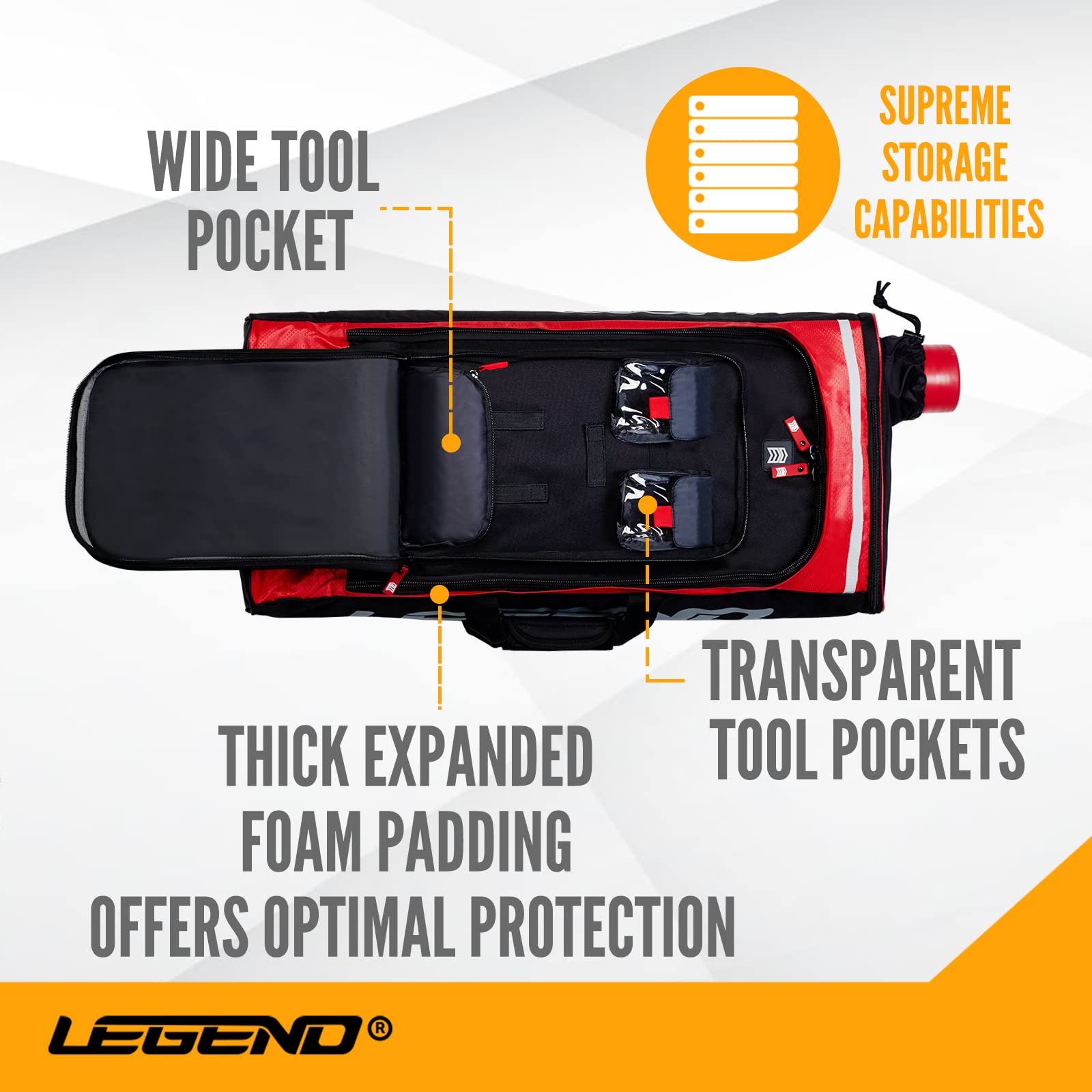 Snapklik.com : Legend XT720 Takedown Recurve Bow Case - Protective ...