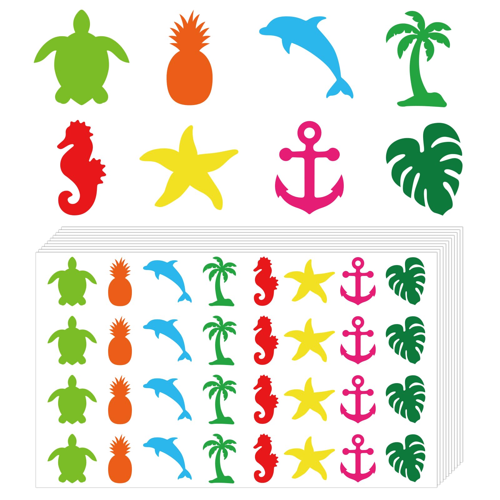 Amazon.com: JarThenaAMCS 320Pcs Island Beach Tanning Sunbathing ...