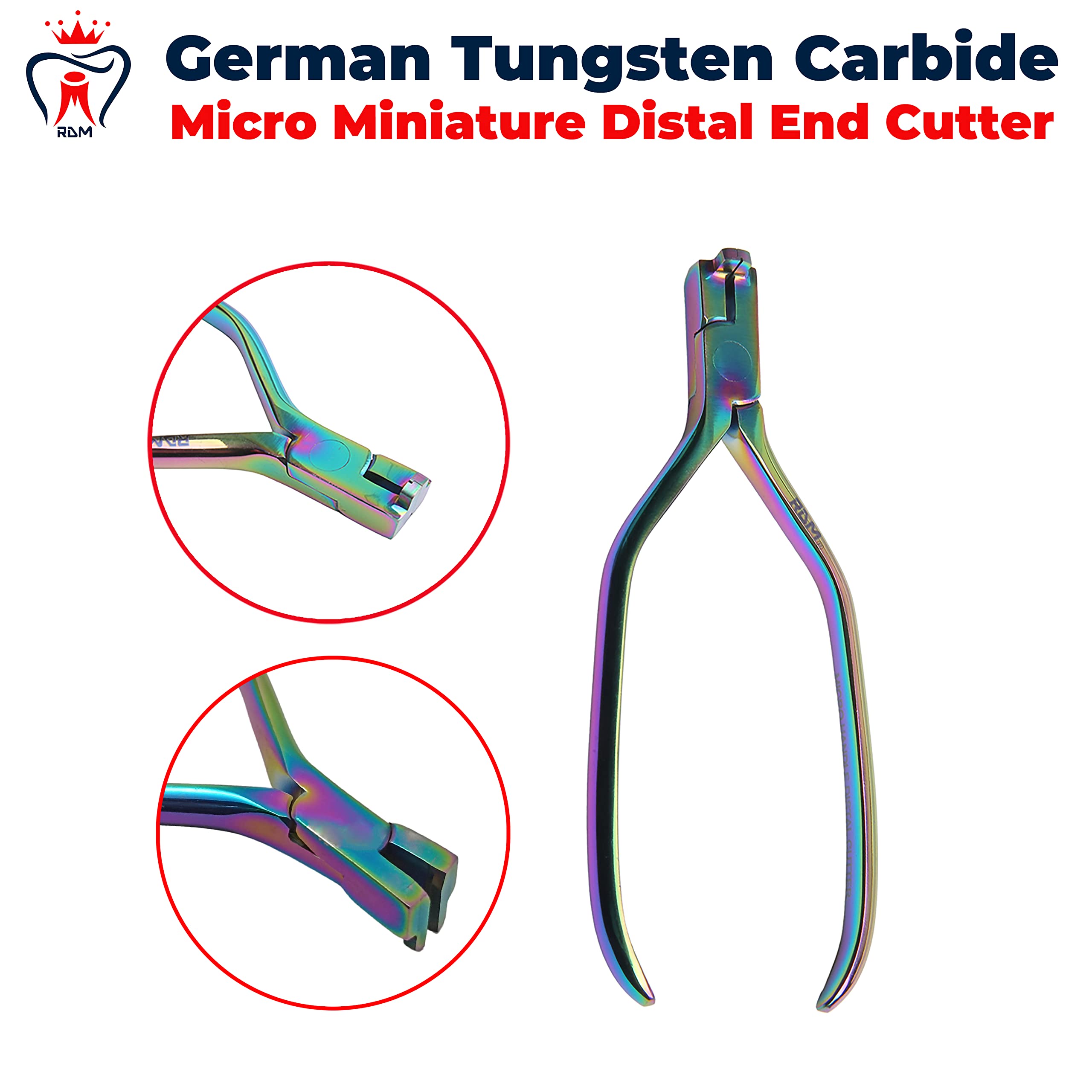 Snapklik.com : RDM Micro Miniature Distal End Cutter Pliers German ...