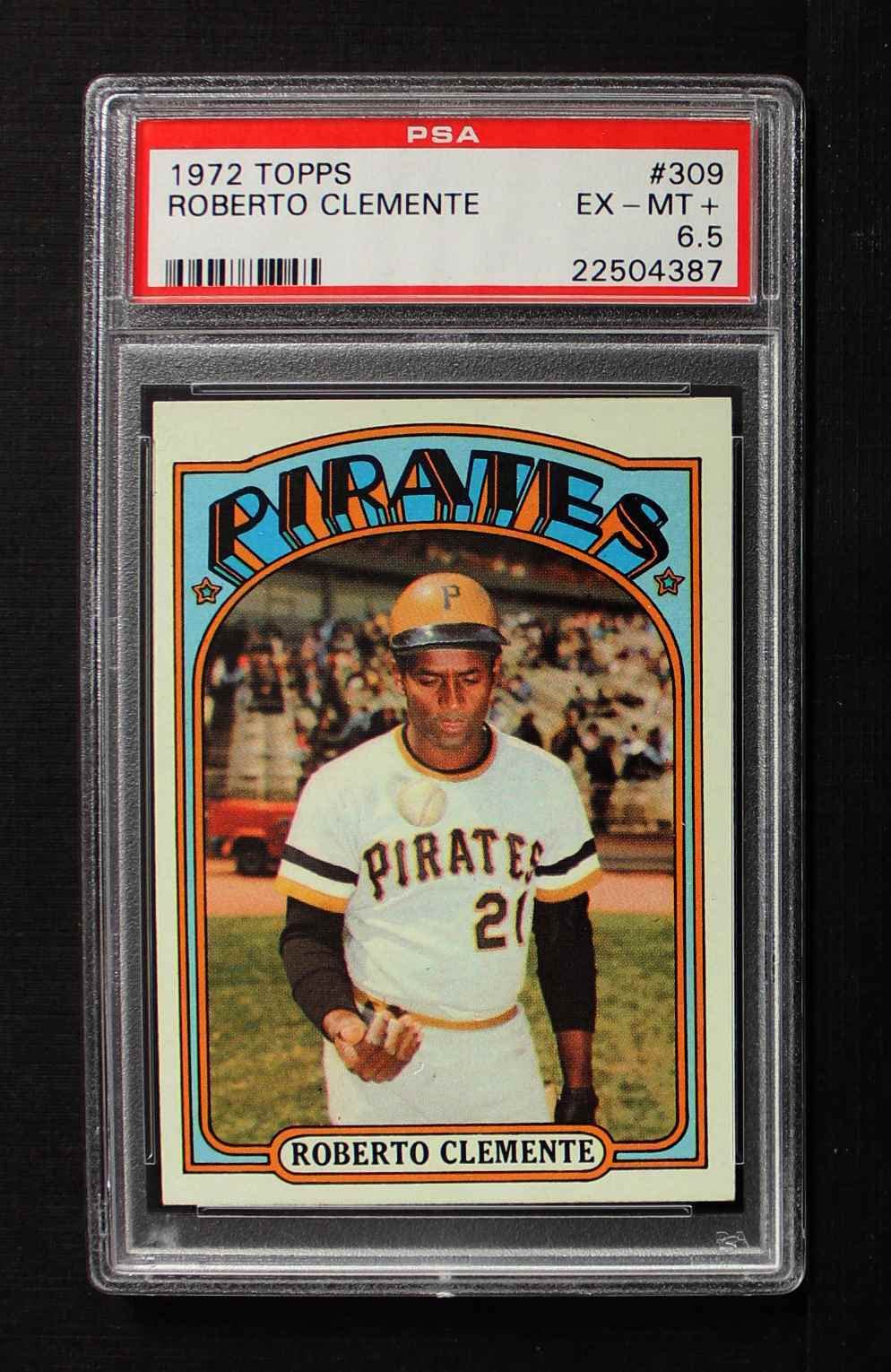 Roberto Clemente Baseball Card 1972