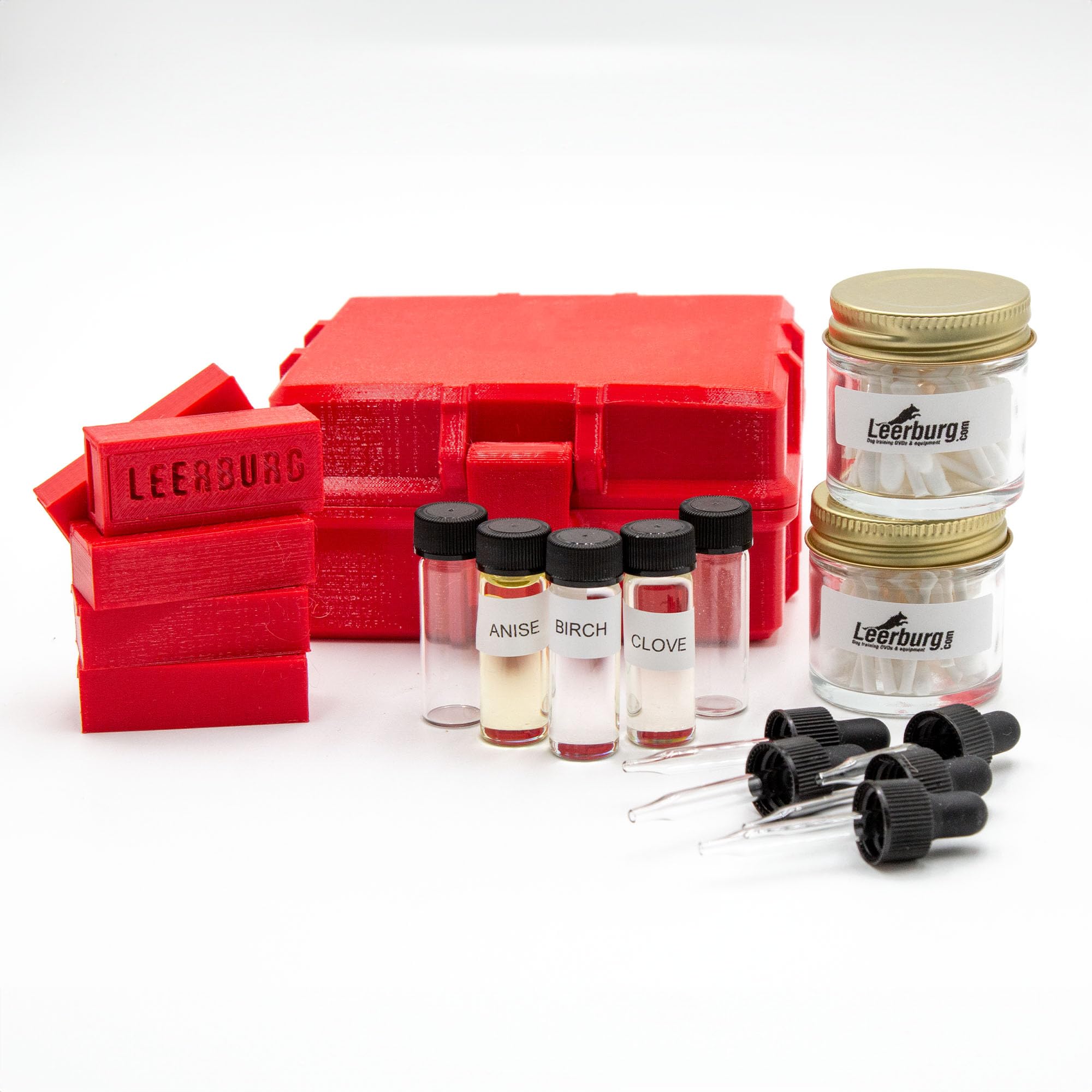 Amazon.com : Leerburg Multi Odor Scent Kit- NACSW (Red) : Sports & Outdoors