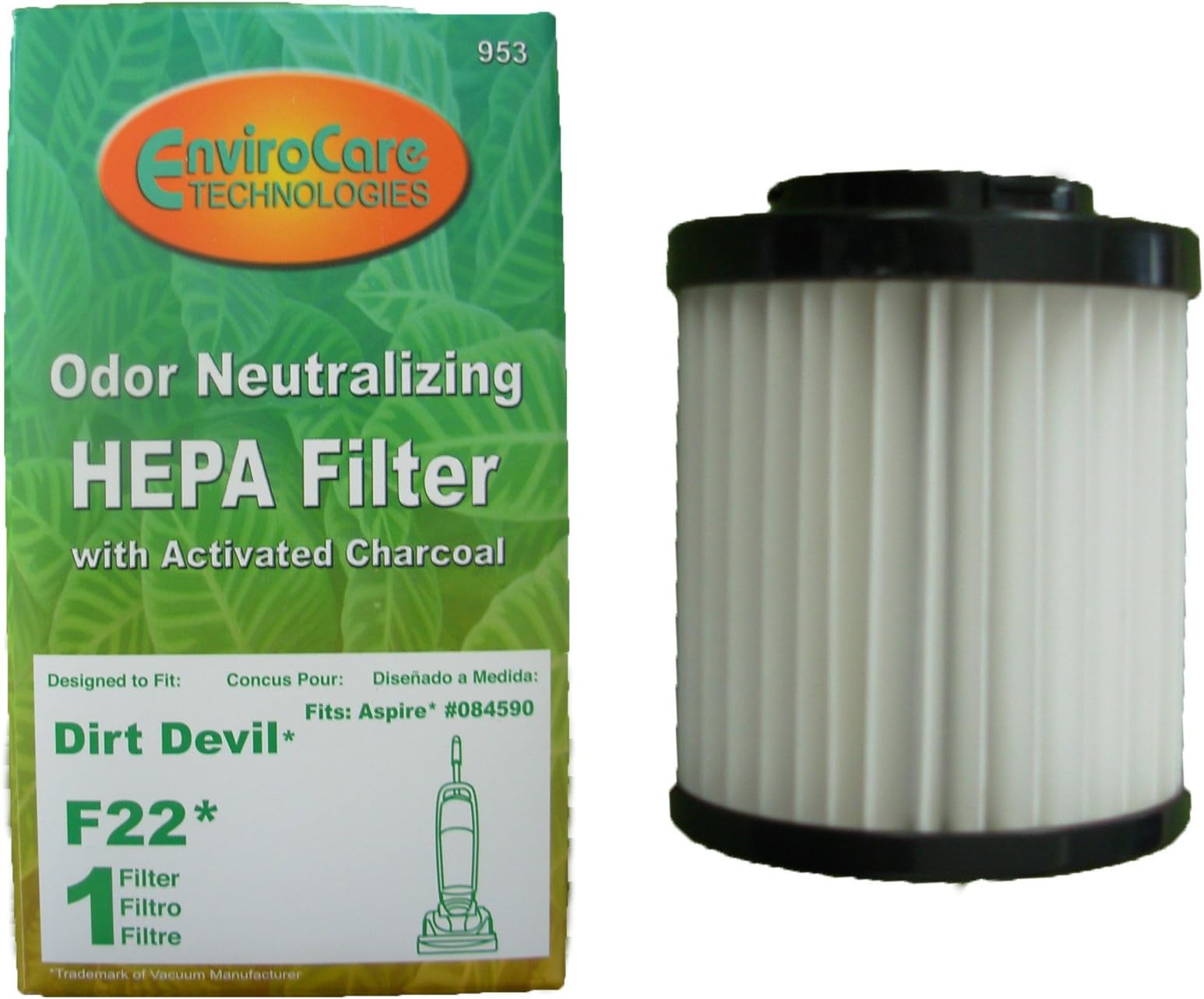 Amazon.com: EnviroCare Replacement Premium HEPA Vacuum Cleaner Filter ...