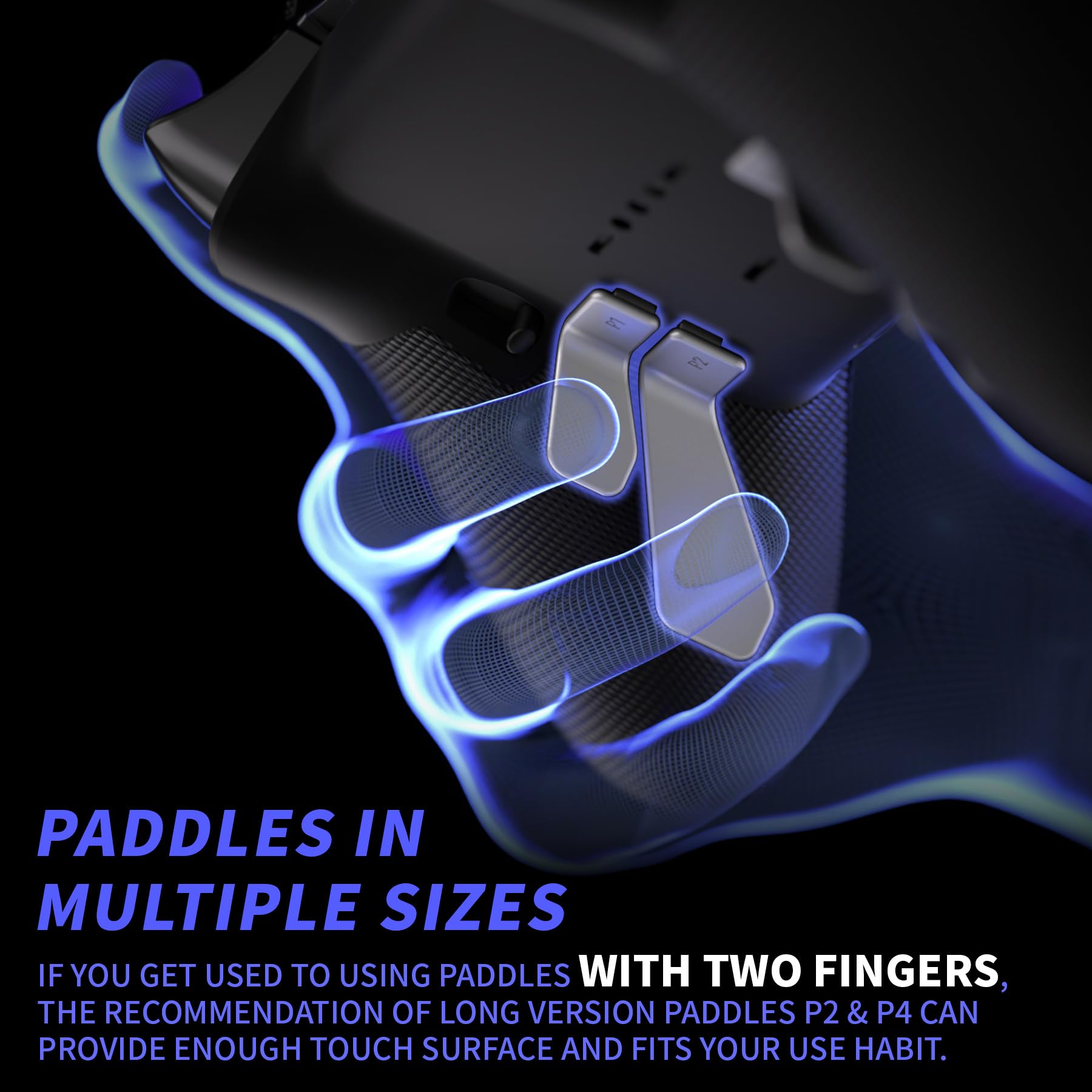 Snapklik.com : Swift Paddles For Xbox Elite 1/2 Controller, 6 In 1 ...