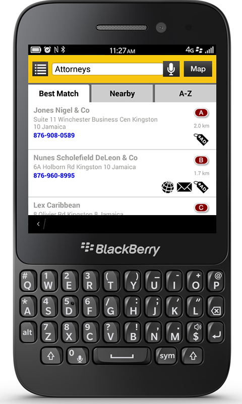 Jamaica YP - App on Amazon Appstore