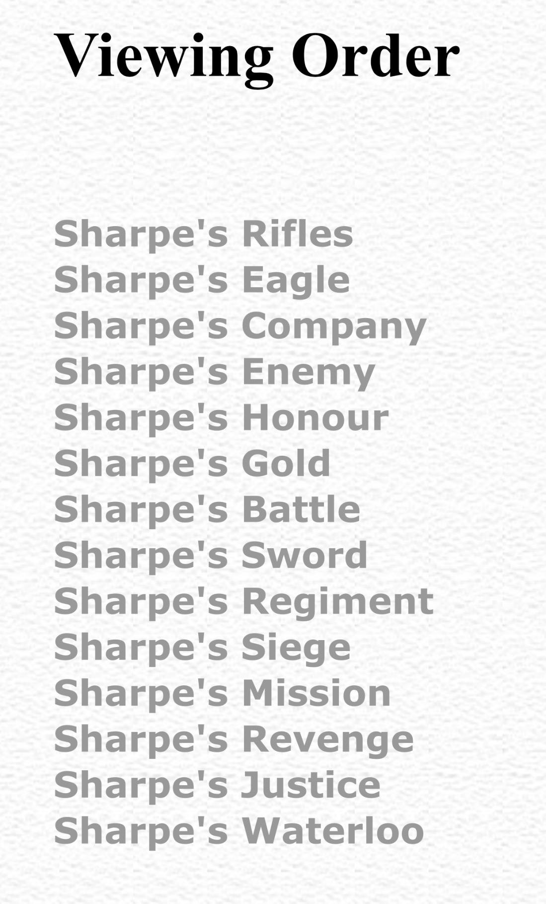 Sharpe's Rifles / Sharpe's Eagle [VHS] [1993] : Sean Bean, Assumpta ...