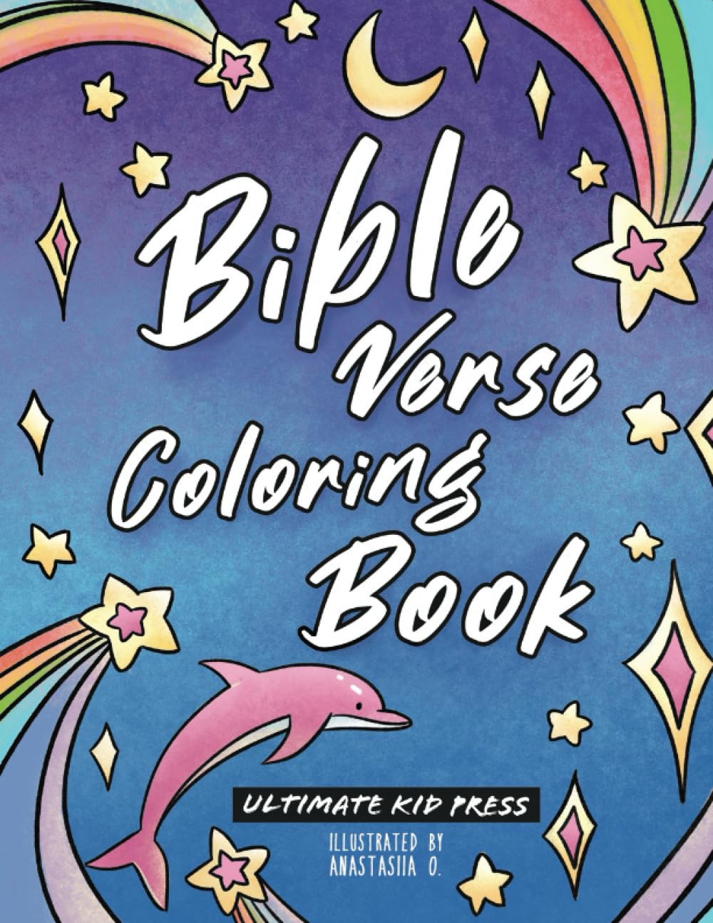Bible Verse Coloring Book: Color Scripture All Day with Unique Hand ...