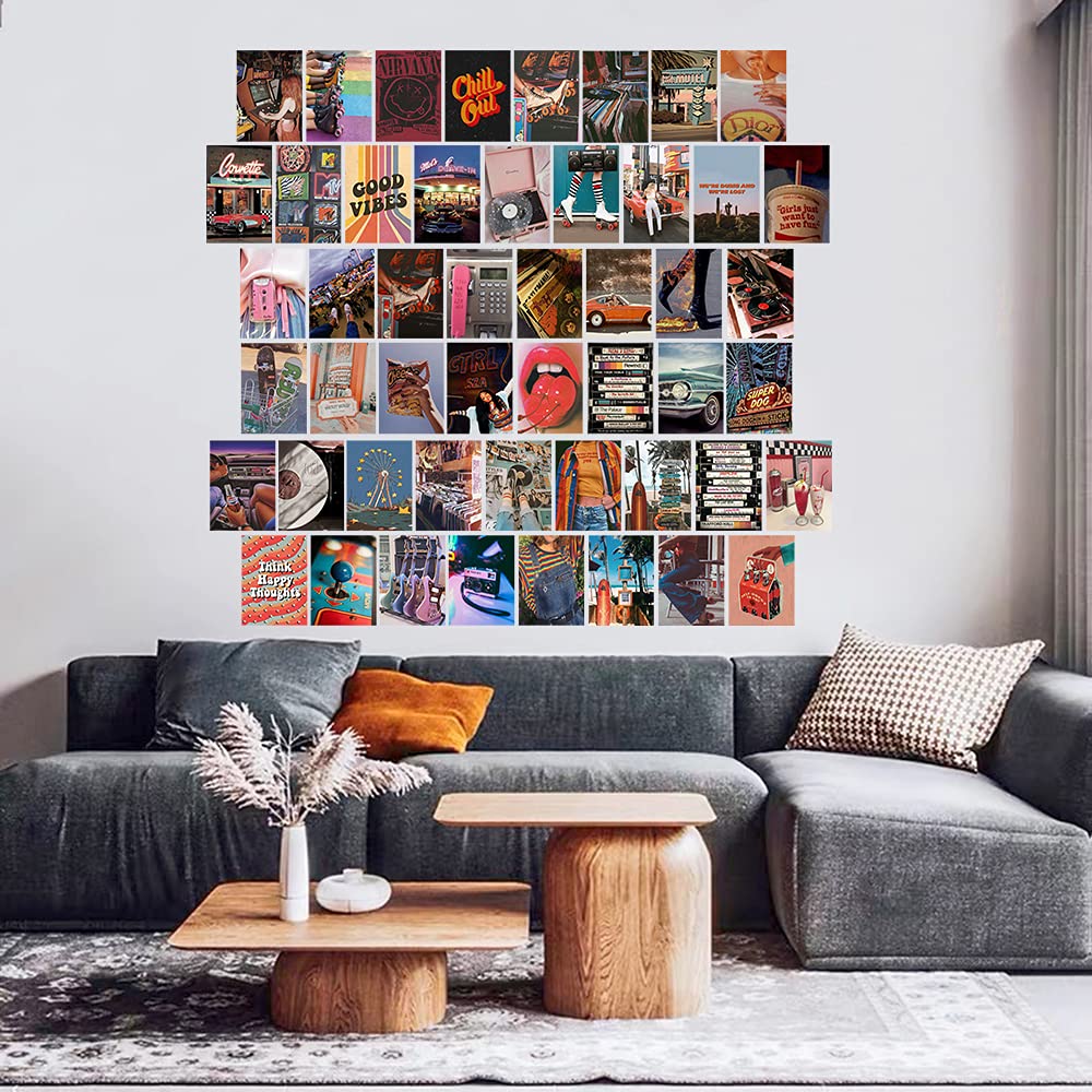 Buy WEIZHUANGZHE Wall Collage Kit Aesthetic Posters,Indie Room Decor ...