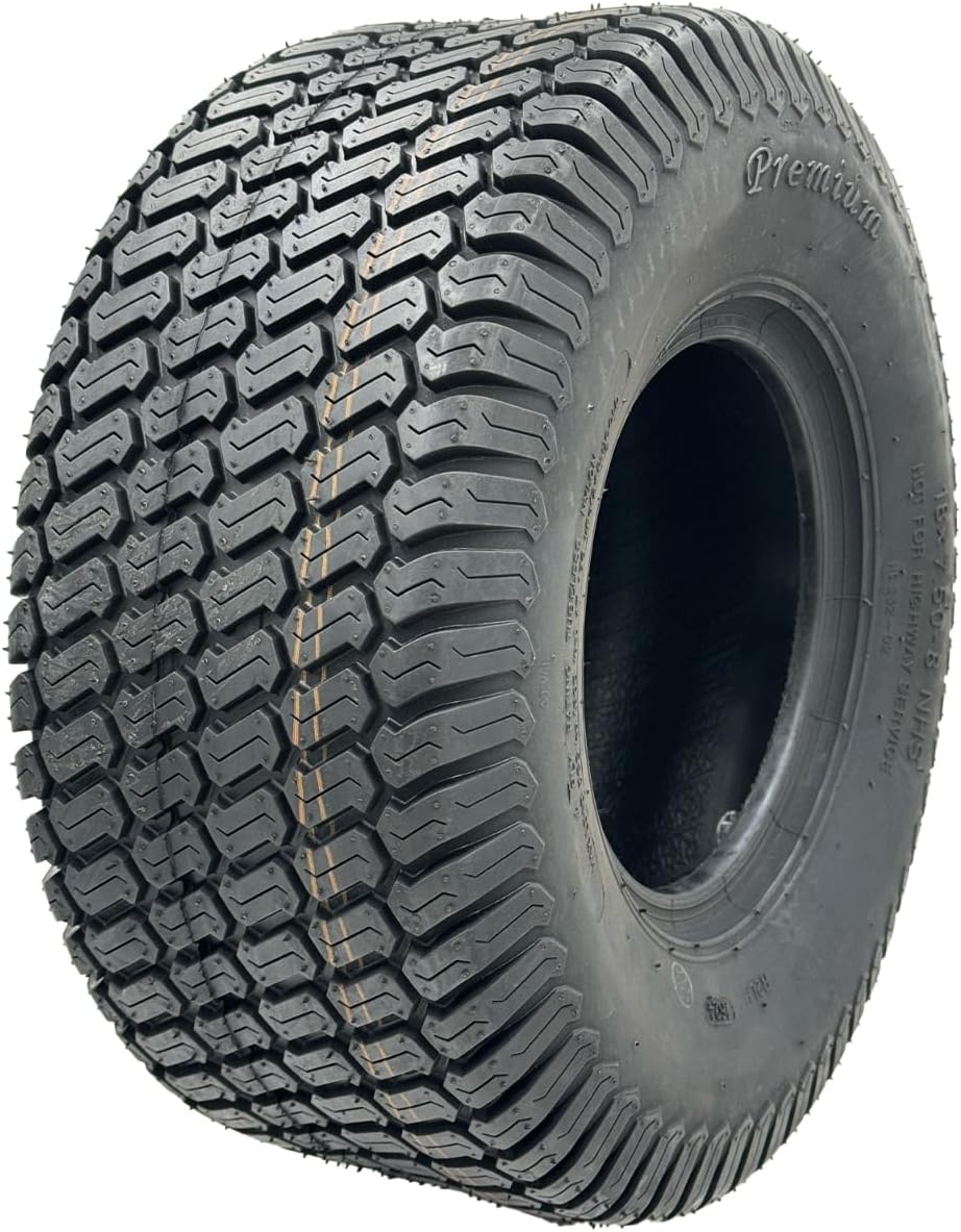 Amazon.com : Hoosier Wheel 18x7.50-8 2 Ply Turf Tire : Patio, Lawn & Garden