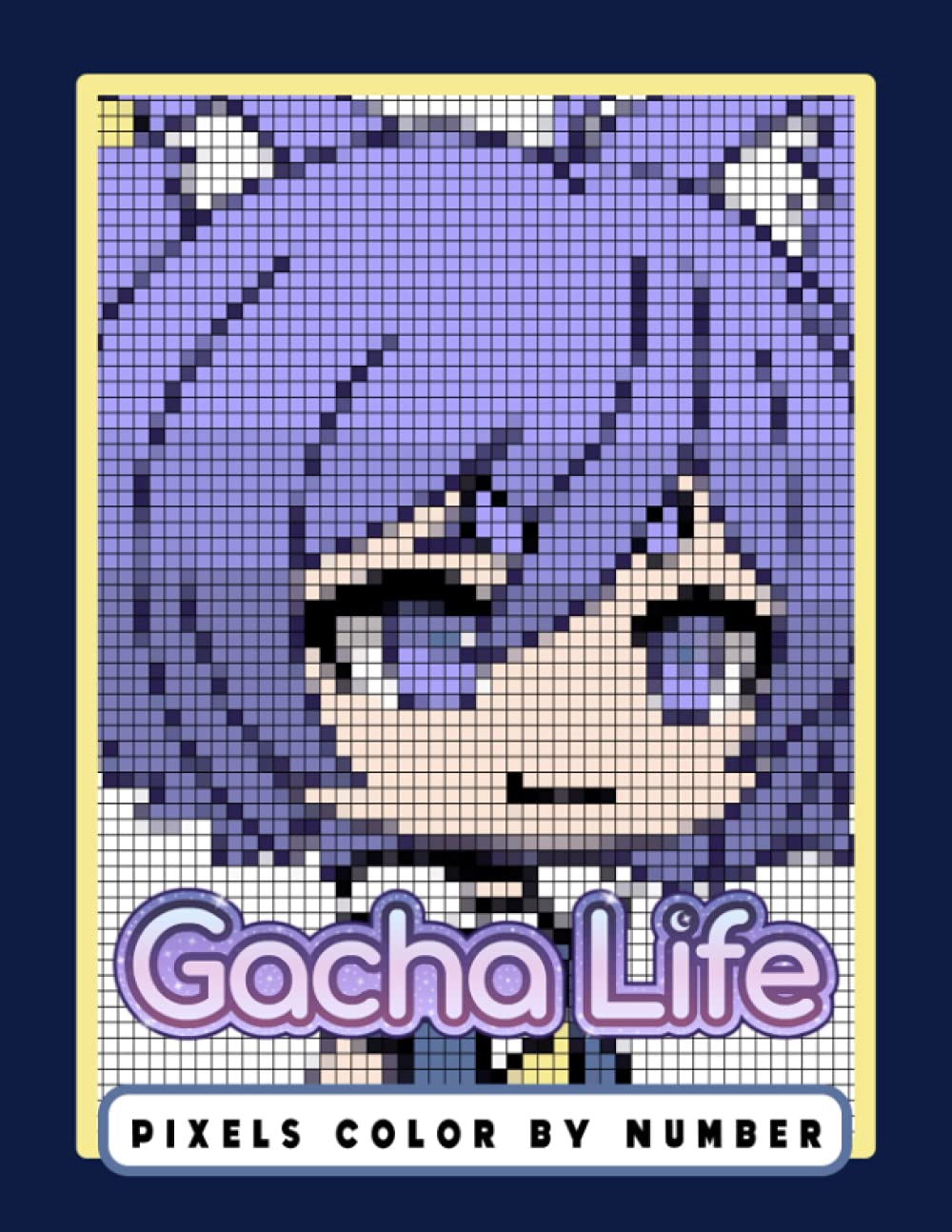 Buy Gacha Life Pixels Color By Number: A Unique Coloring Book With ...