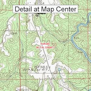 Amazon.com : USGS Topographic Quadrangle Map - Holtville, Alabama ...