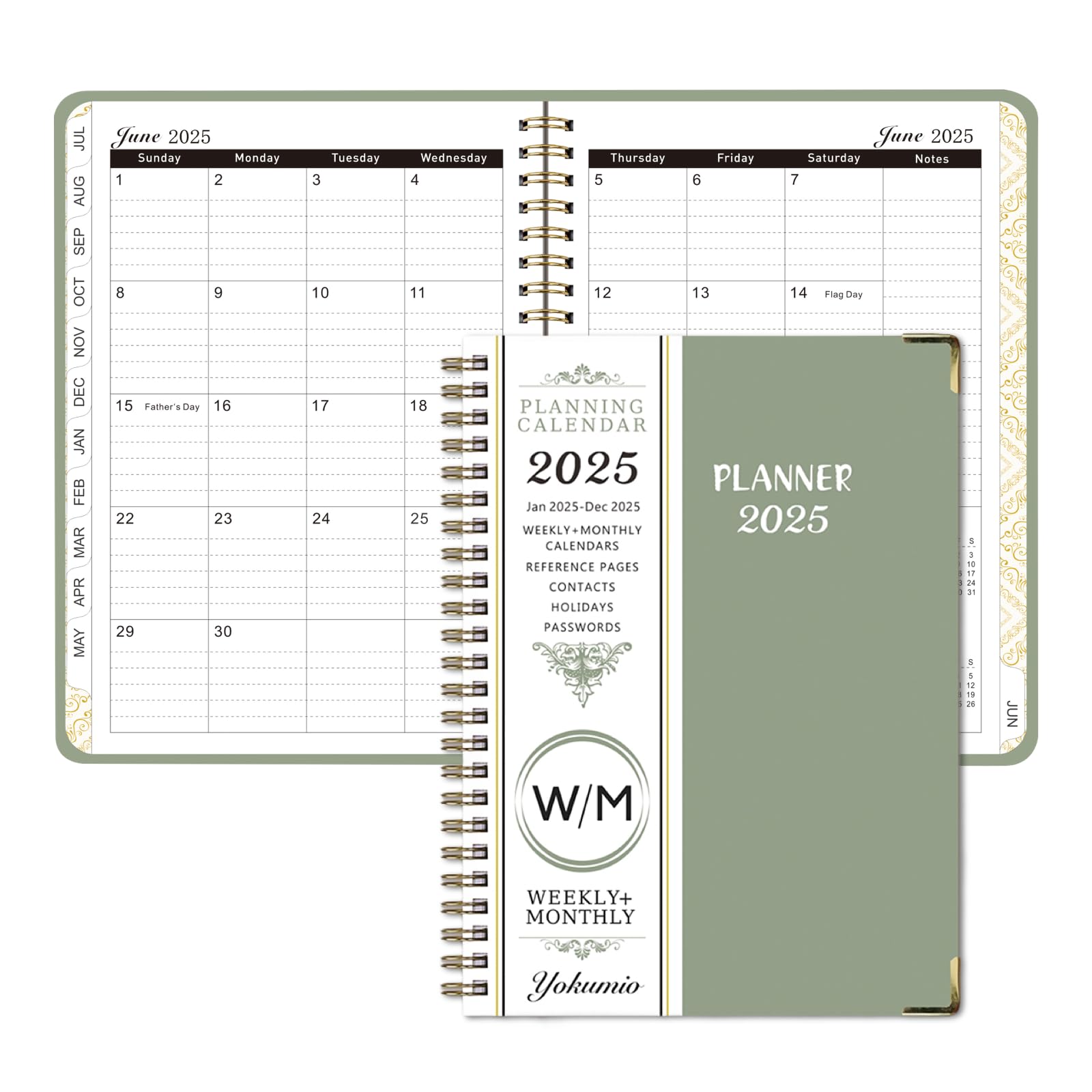 Amazon.com : Yokumio Academic 2025-2026 Planner, 2025 planner weekly ...