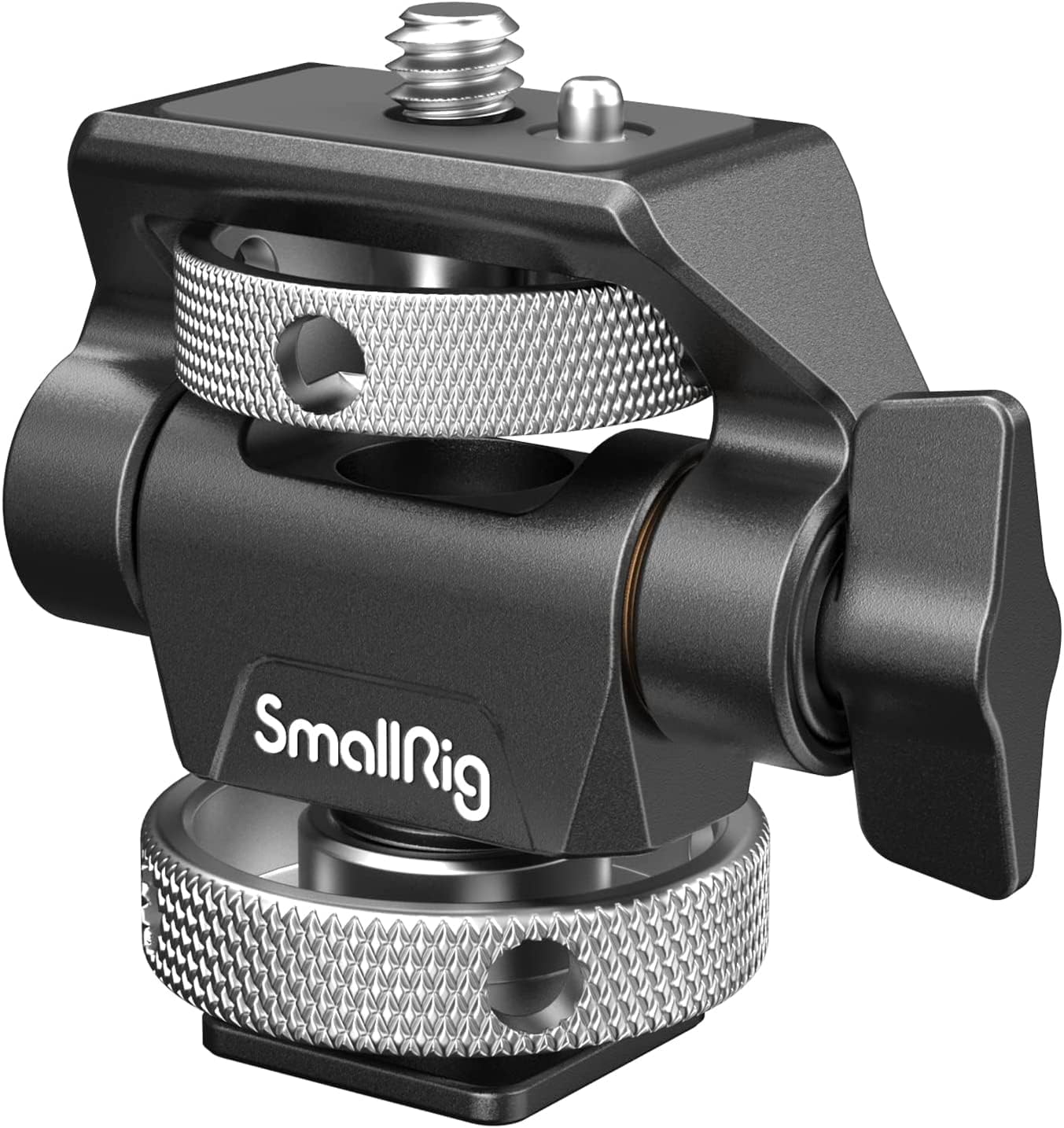 Amazon.com : SMALLRIG Mini Side Handle Handgrip with Dual 1/4"-20 Screw ...
