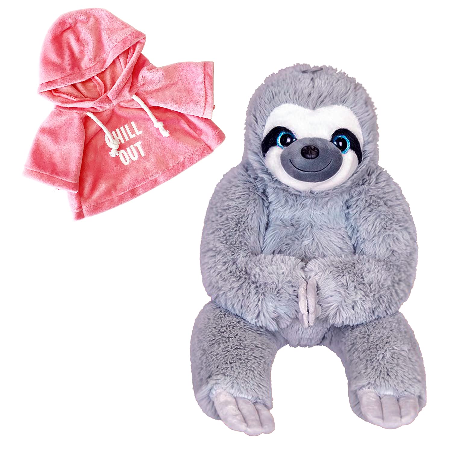 Snapklik.com : AKMRWJWC Sloth Stuffed Animals Soft Three-Toed Removable ...