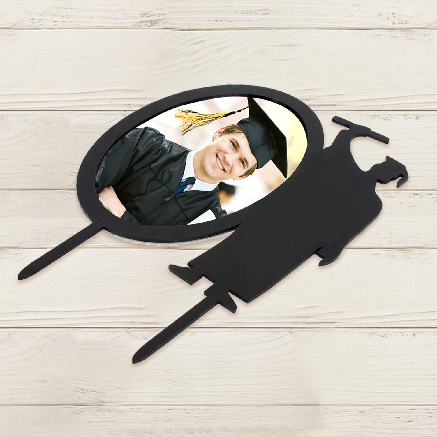 Snapklik.com : 2026 Congrats Grad Graduation Cake Topper - Black ...