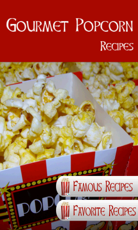 Gourmet Popcorn Recipes - App on Amazon Appstore