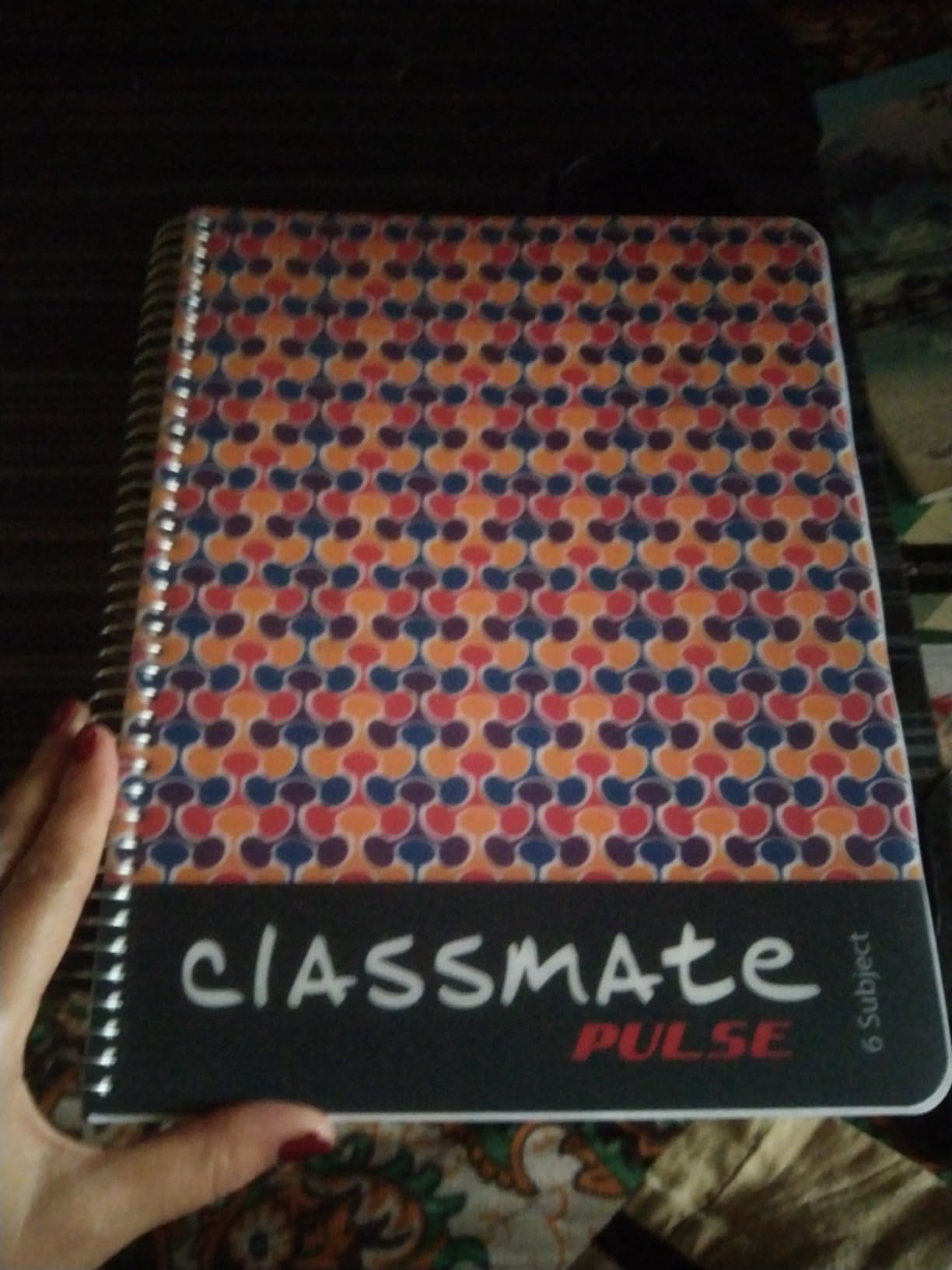 Classmate Pulse 6 Subject Spiral Notebook - Pack of 1 | Single Line ...