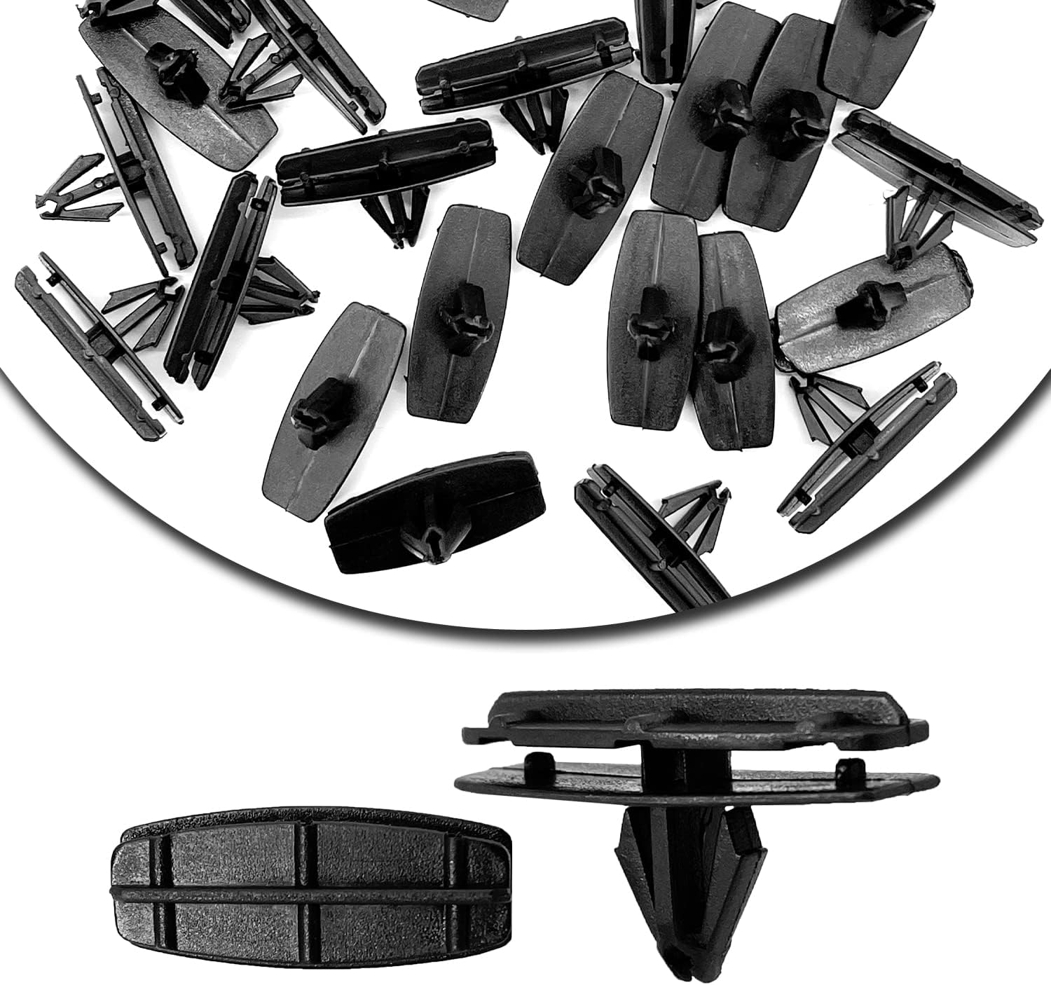 Amazon.com: Gistilli 30PCS Fender Flare Clip, Rocker Molding Clips ...