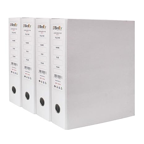 BindEx Office Lever Arch Clip Binder Box File Folder Index Cover Best ...